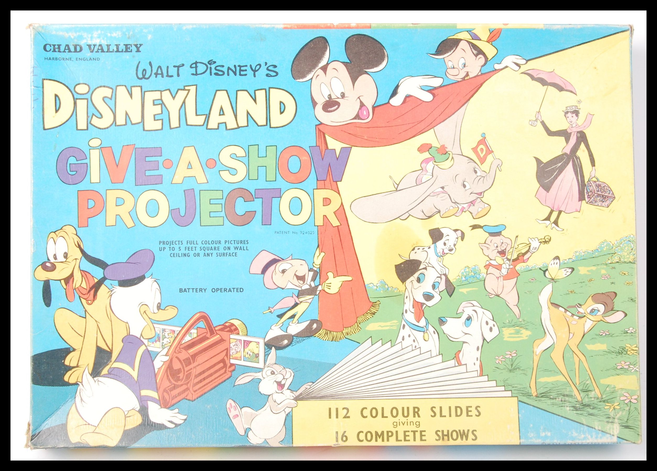 A 1960's vintage Chad Valley made Walt Disney ' Disneyland Give A Show ...