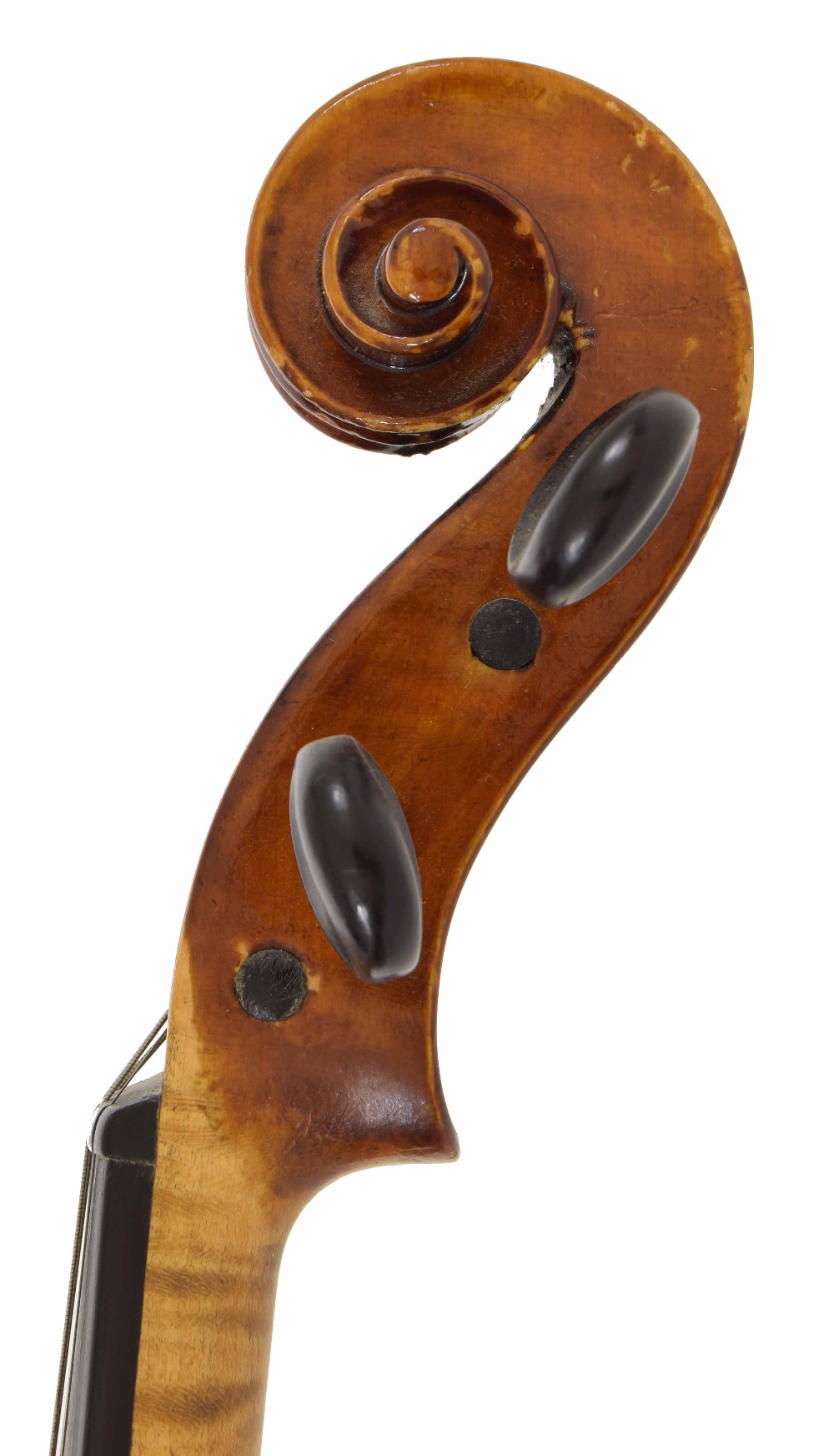 Good Swedish violin by and labelled Gustaf Ekstrand, Stockholm 1928 ...