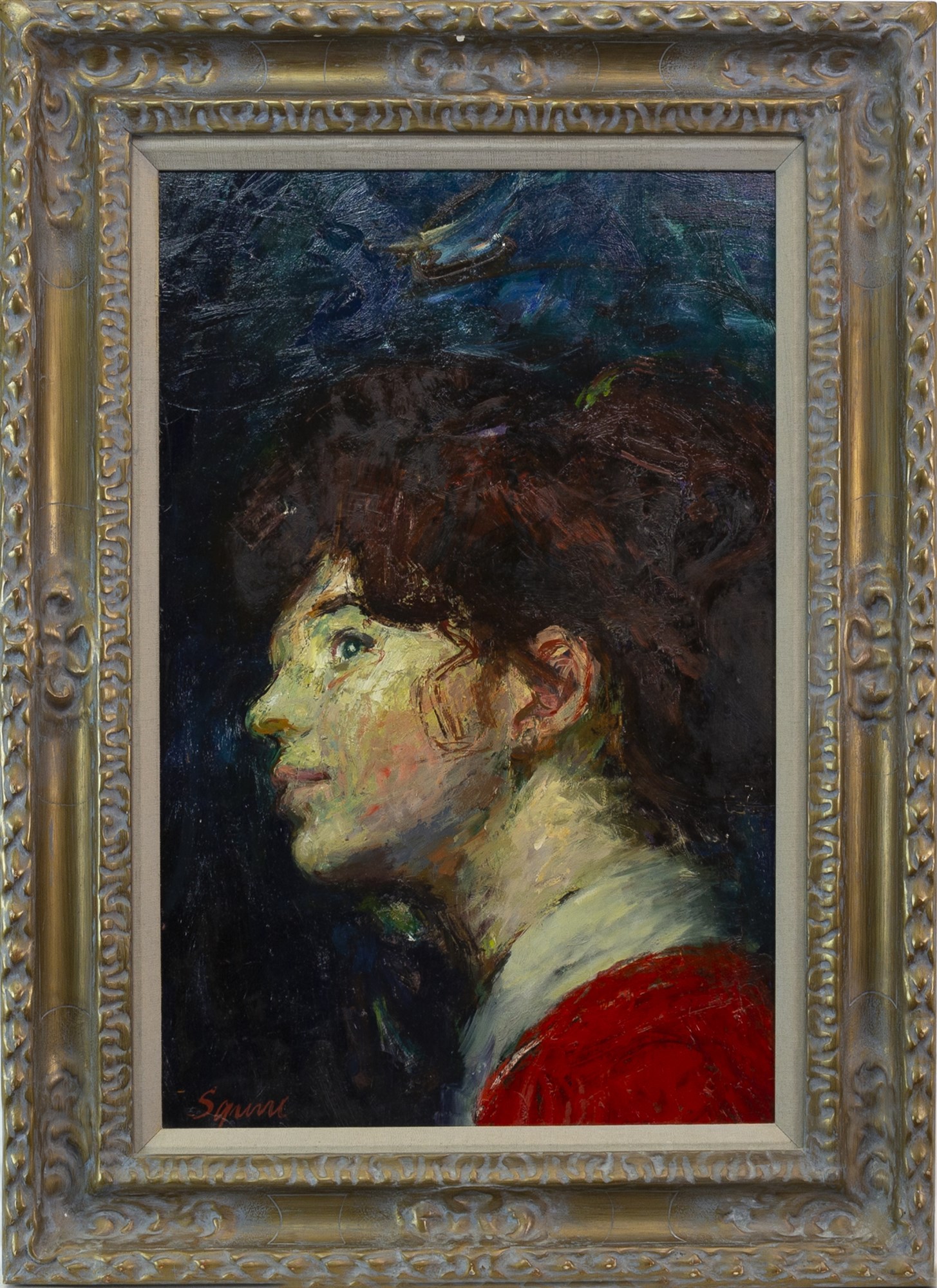 * GEOFF SQUIRE RSA RSW RGI (BRITISH 1923 - 2012), THE PORTRAIT OF ELSA ...