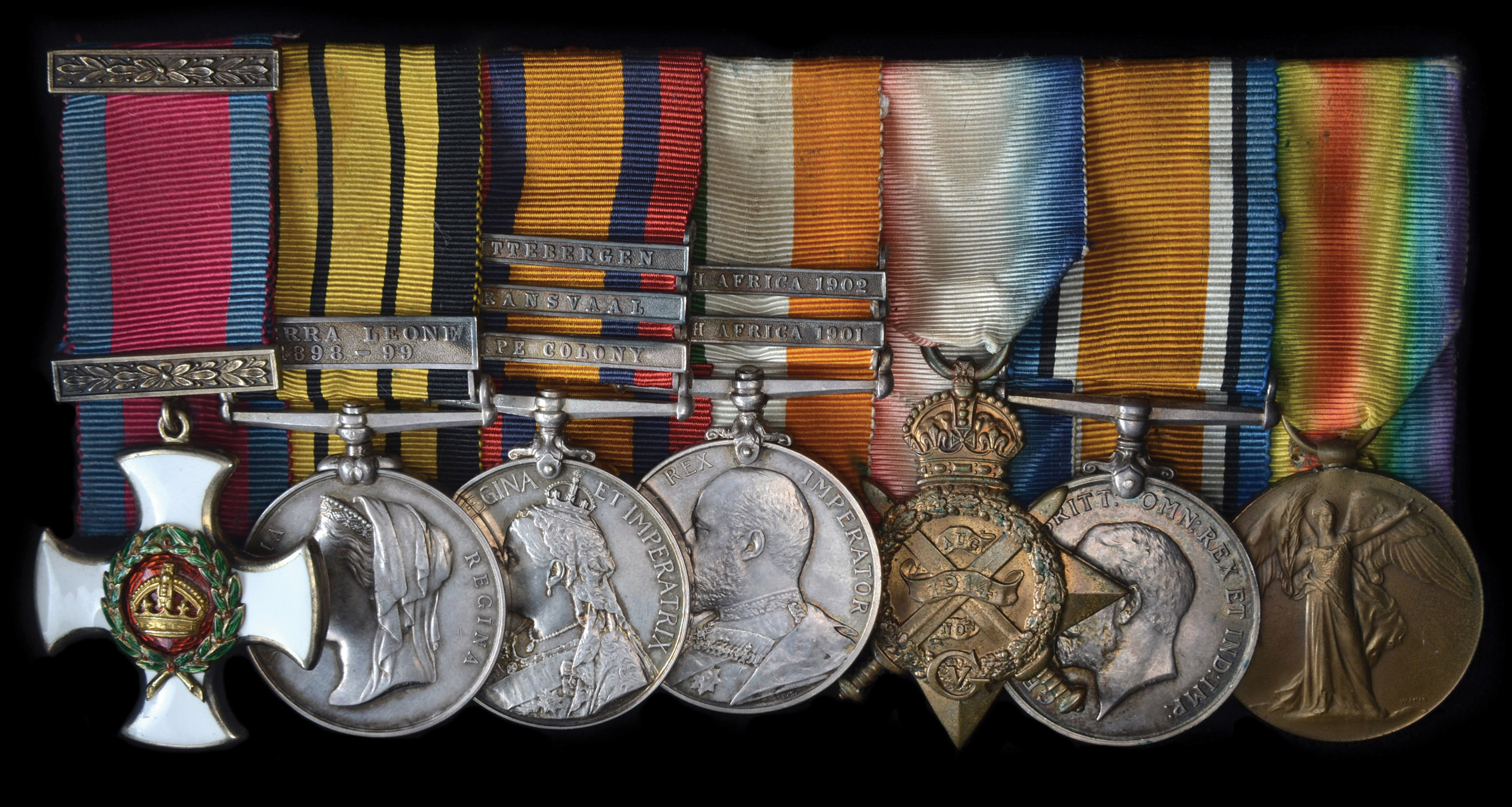 *A Rare ‘Hut Tax War’ and Boer War D.S.O. Group of 7 awarded to ...