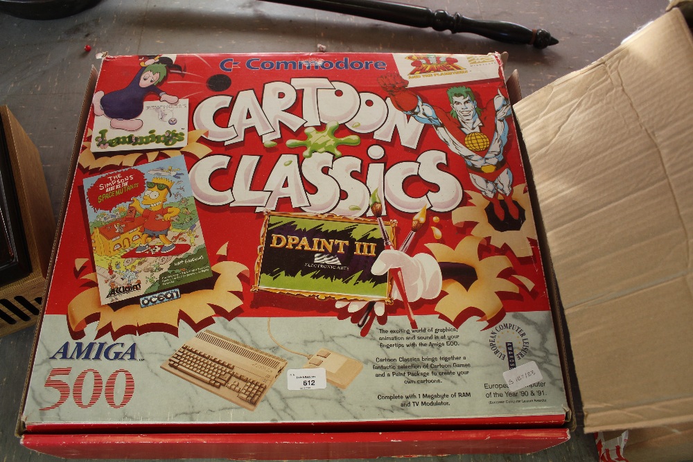 Commodore Amiga 500 Cartoon Classics computer system, complete in ...