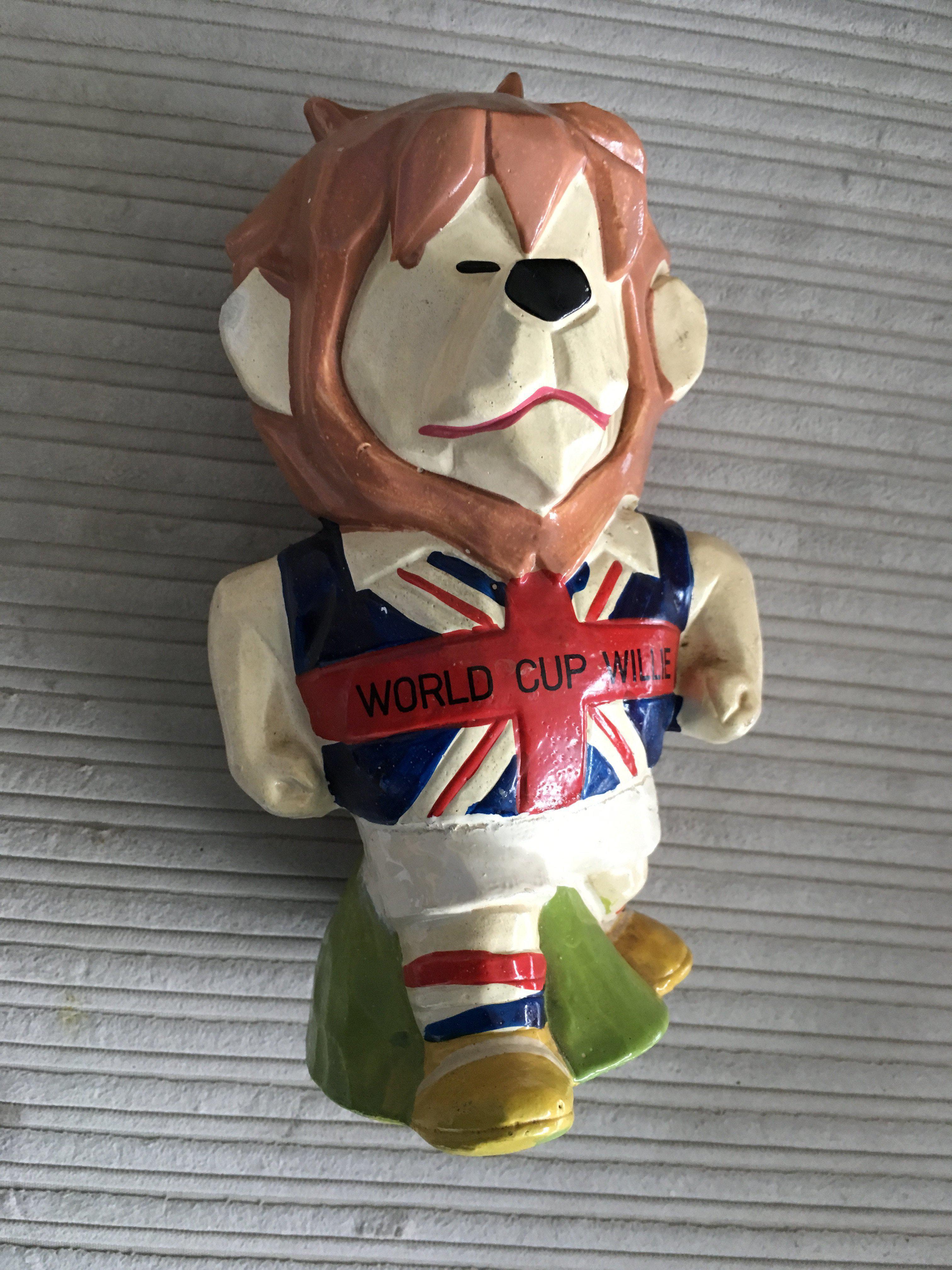1966 Football World Cup Willie Money Box. 7 inch tall World Cup Willie ...