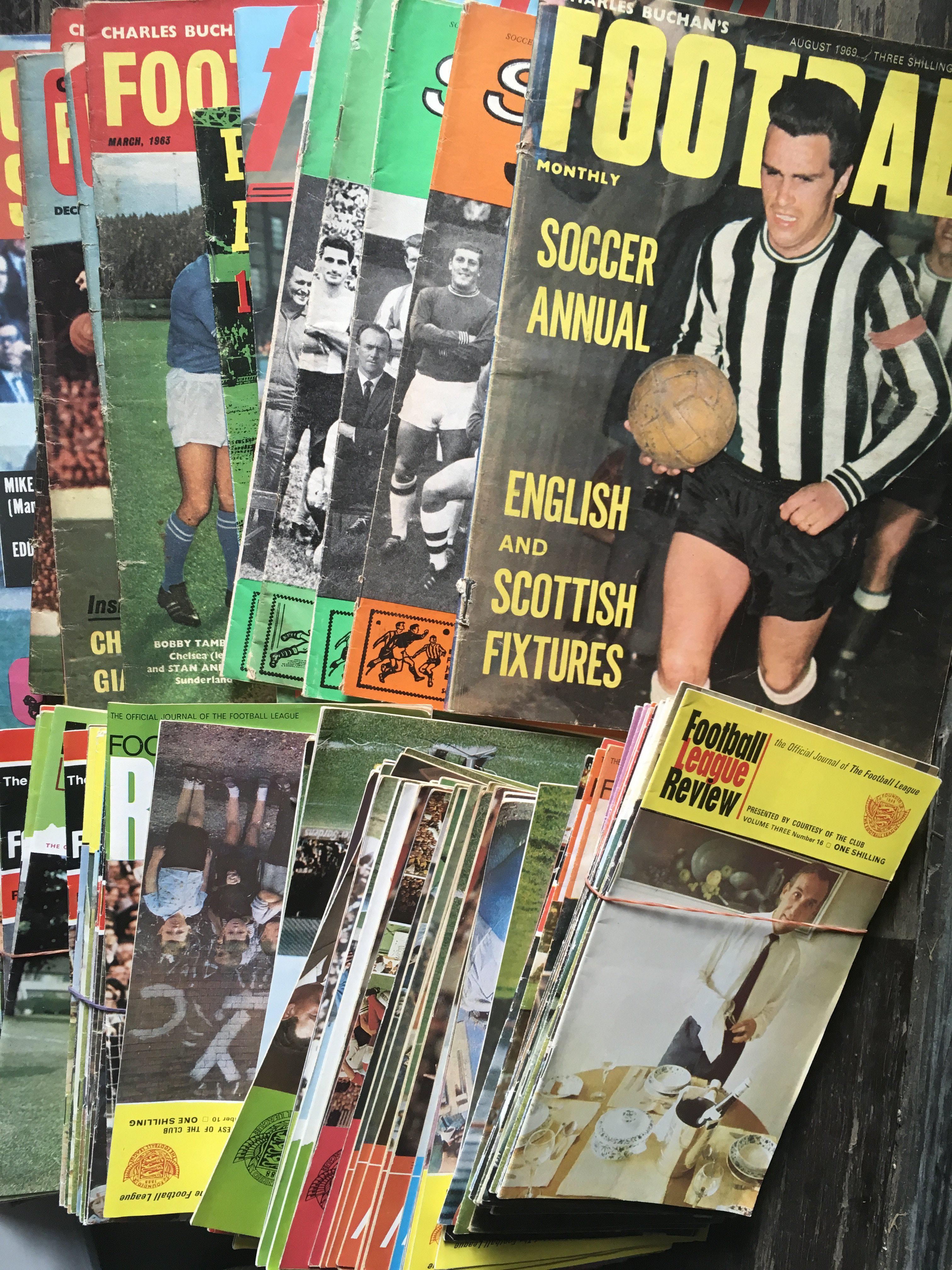 Football Magazine Collection: Around 100 Team Talk Magazines the Non ...