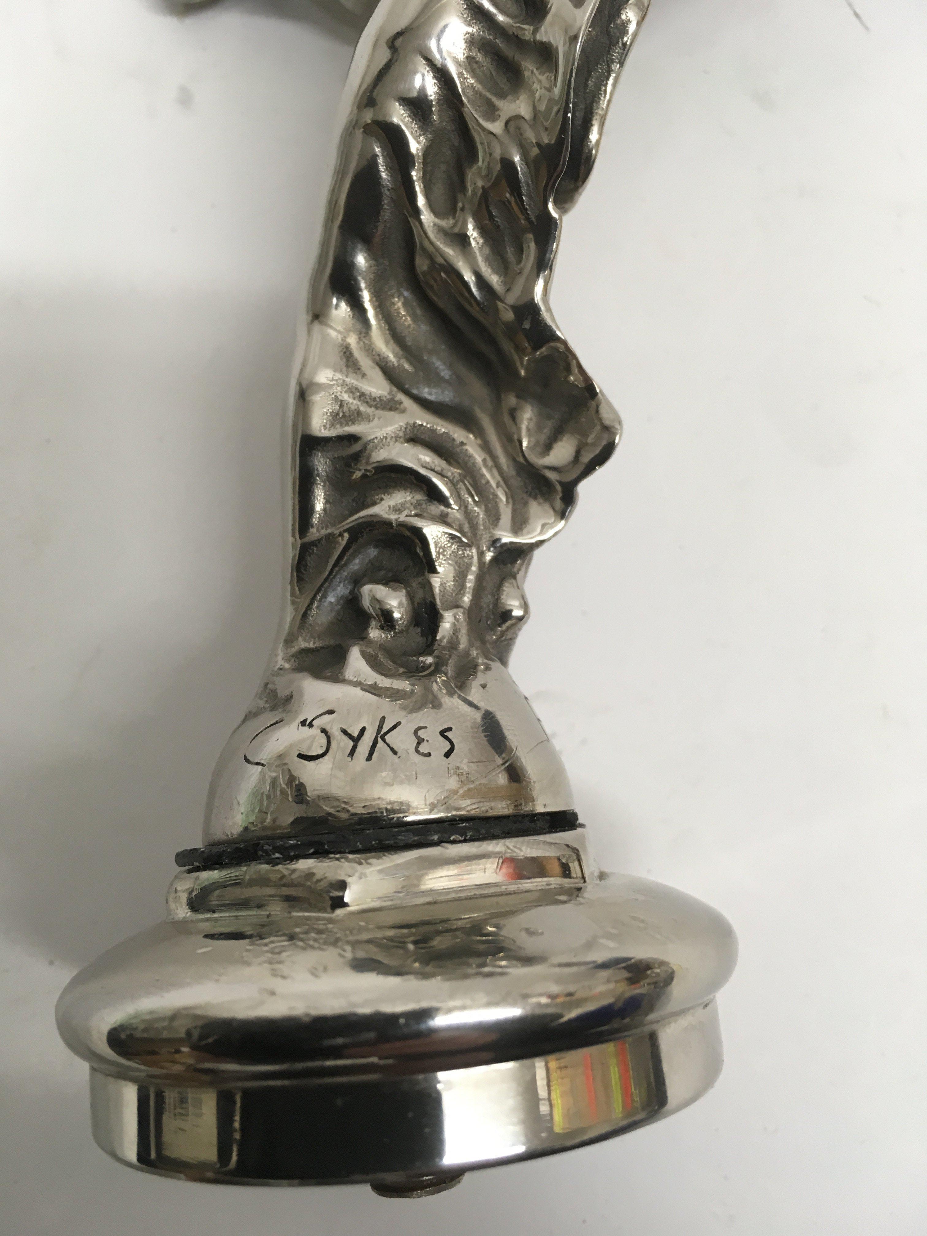 A 1911 a copy of a rolls Royce car mascot c Sykes 20 cm approx