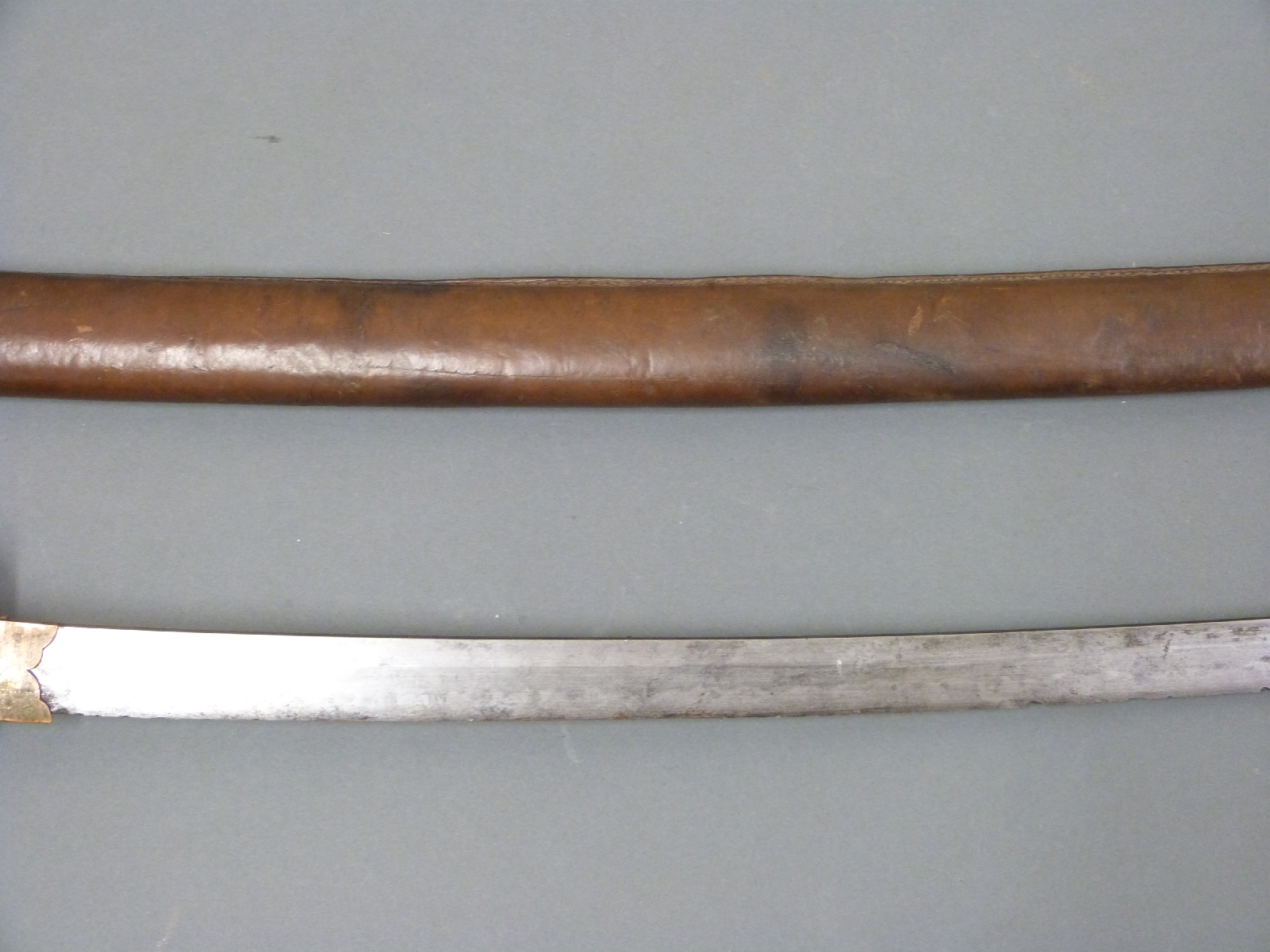 Japanese shin gunto katana Samurai sword with cord wrapped handle ...