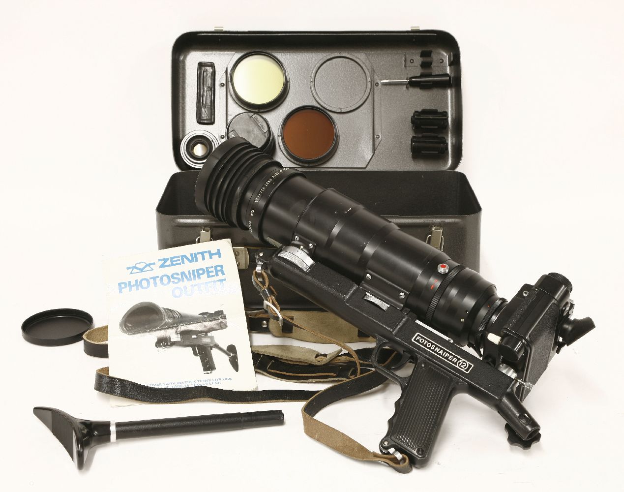 A Soviet Zenith Photosniper camera,late 1960s, FS-12. Zenith- 12C, with ...