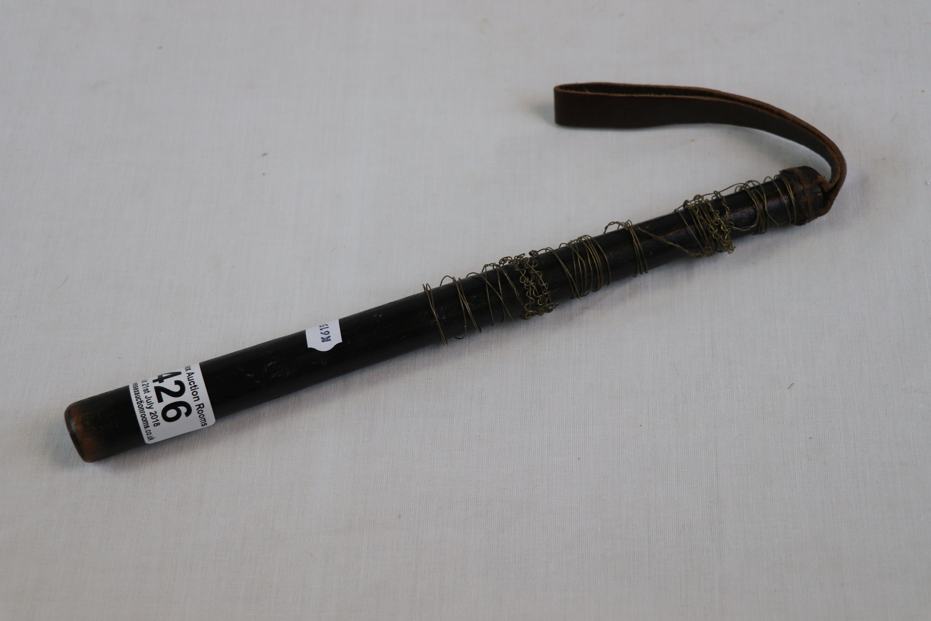 A WW2 Period Military Lead Filled Truncheon.