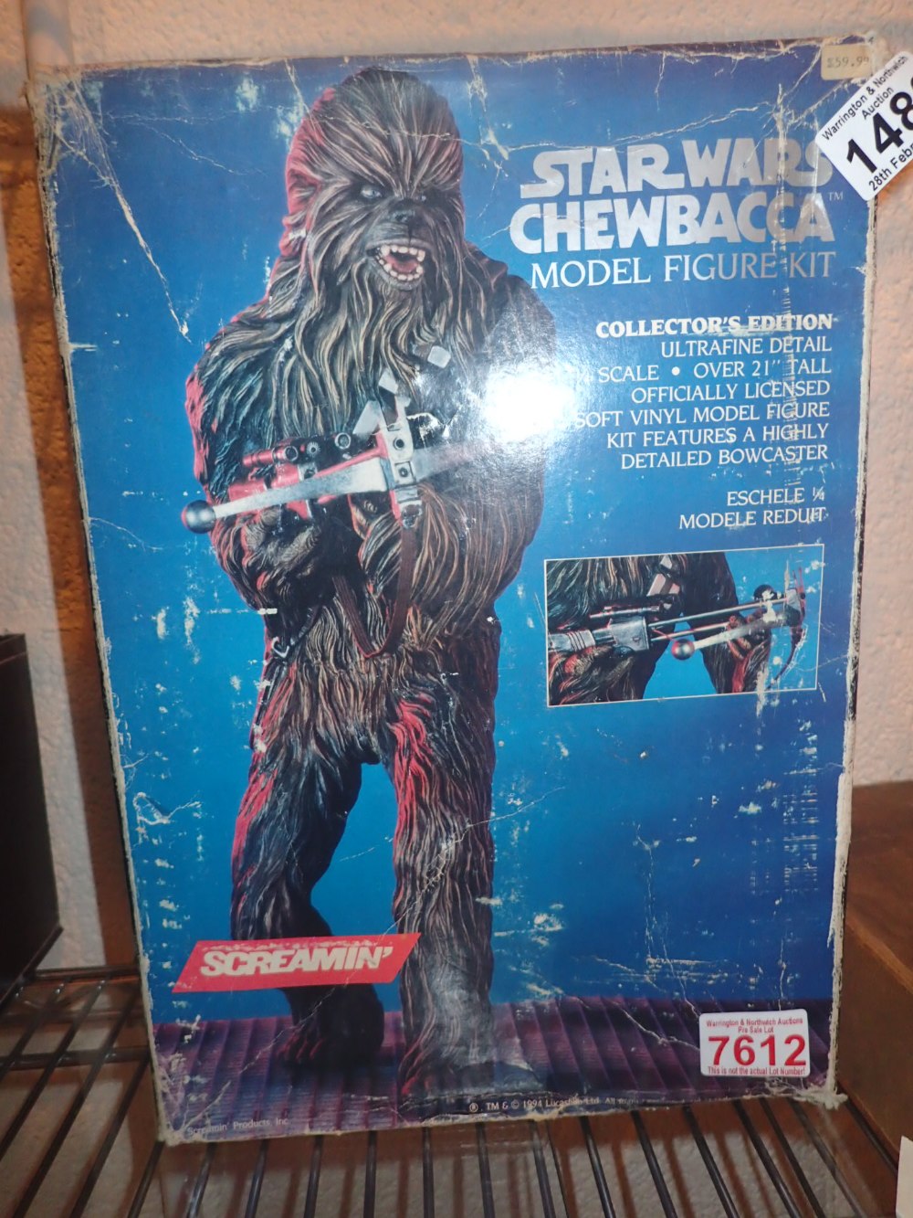 Star Wars Chewbacca model figuinre kit by Screaming
