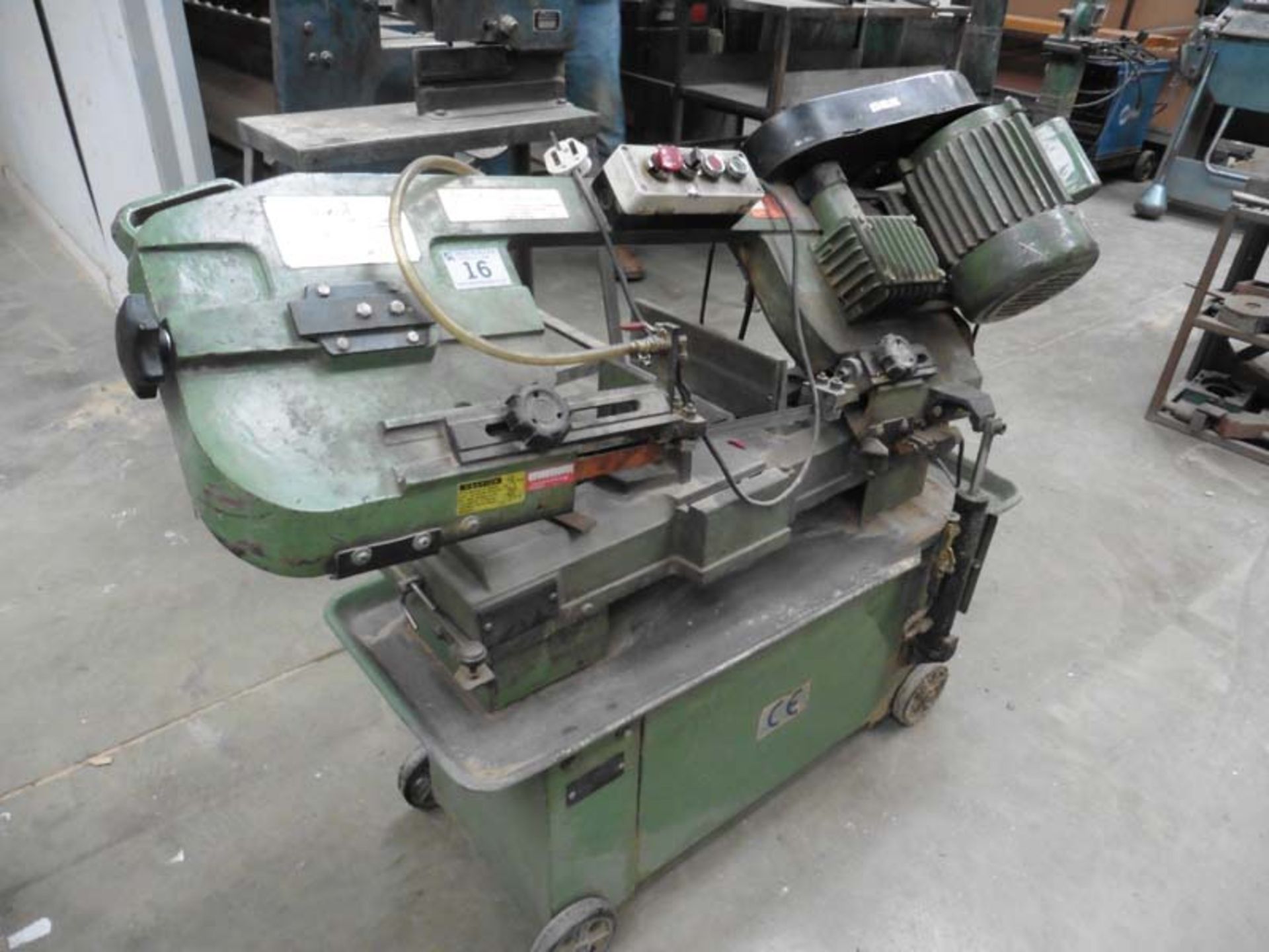 Sip 12'' metal cutting bandsaw, model no. 07786, serial no. 8064087