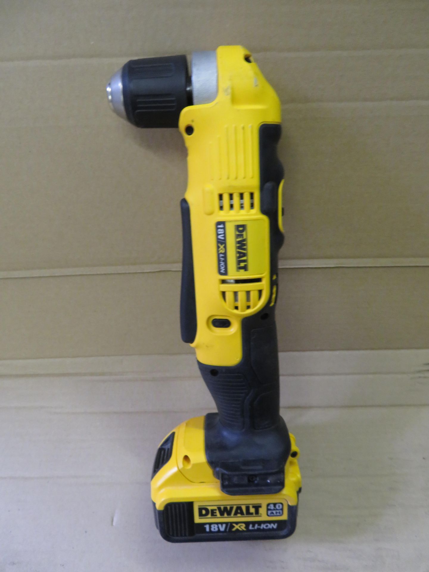 (D27) DEWALT DCD740C1-GB 18V 1.5AH LI-ION CORDLESS ANGLED DRILL DRIVER ...