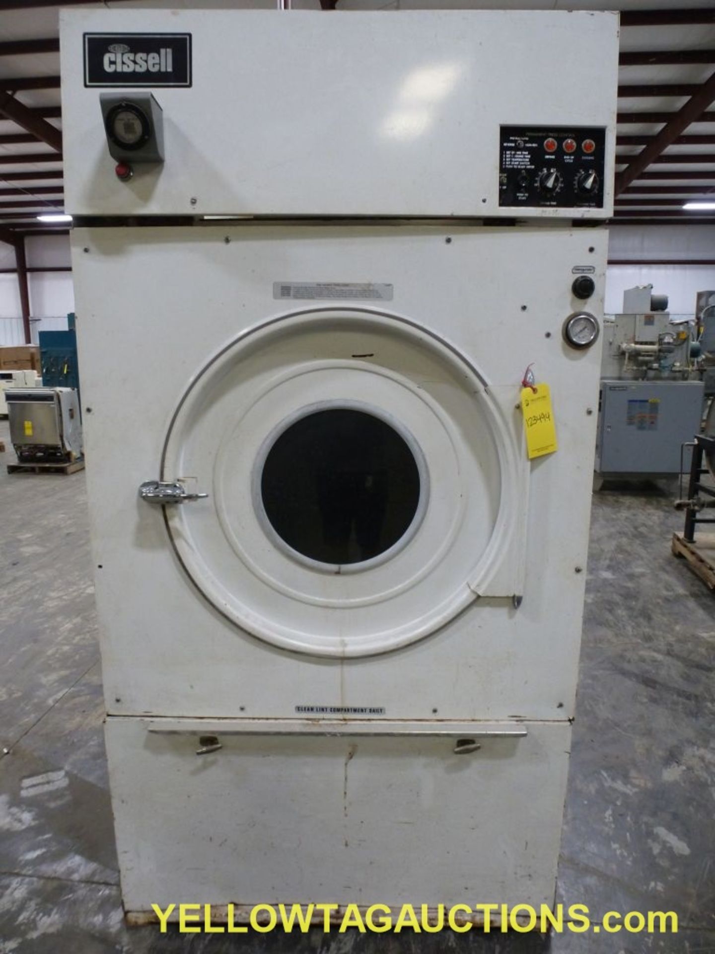 Cissell Dryer|110 lb CapacityNatural GasLocation: YTA Warehouse