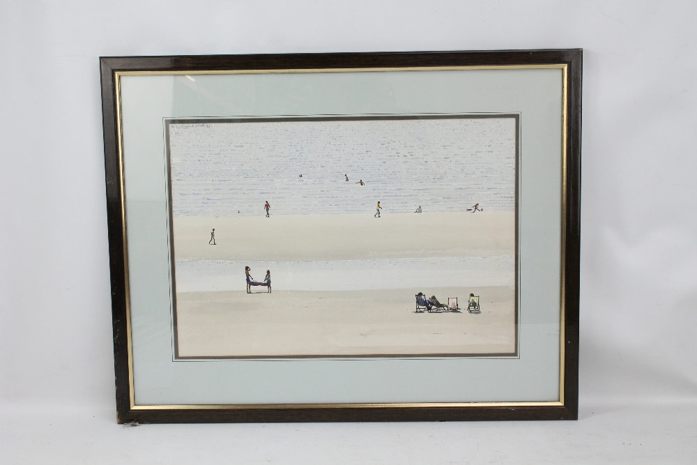 ROBERT 'BOB' LITTLEFORD FRSA BWS (born 1945); watercolour, figural ...