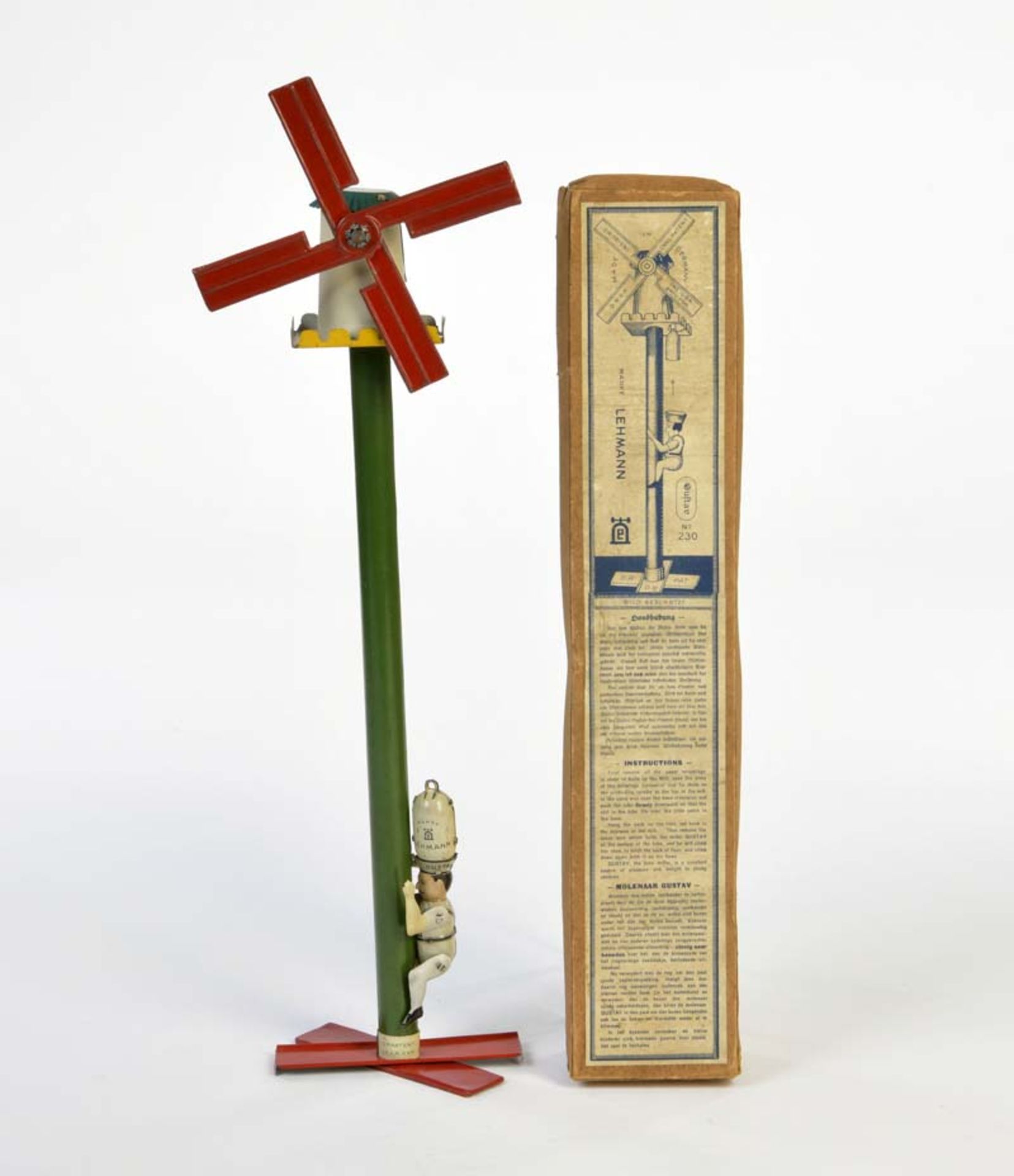 Lehmann, Gustav der Müller, Germany VK, 47 cm, Blech, Funktion ok, min ...
