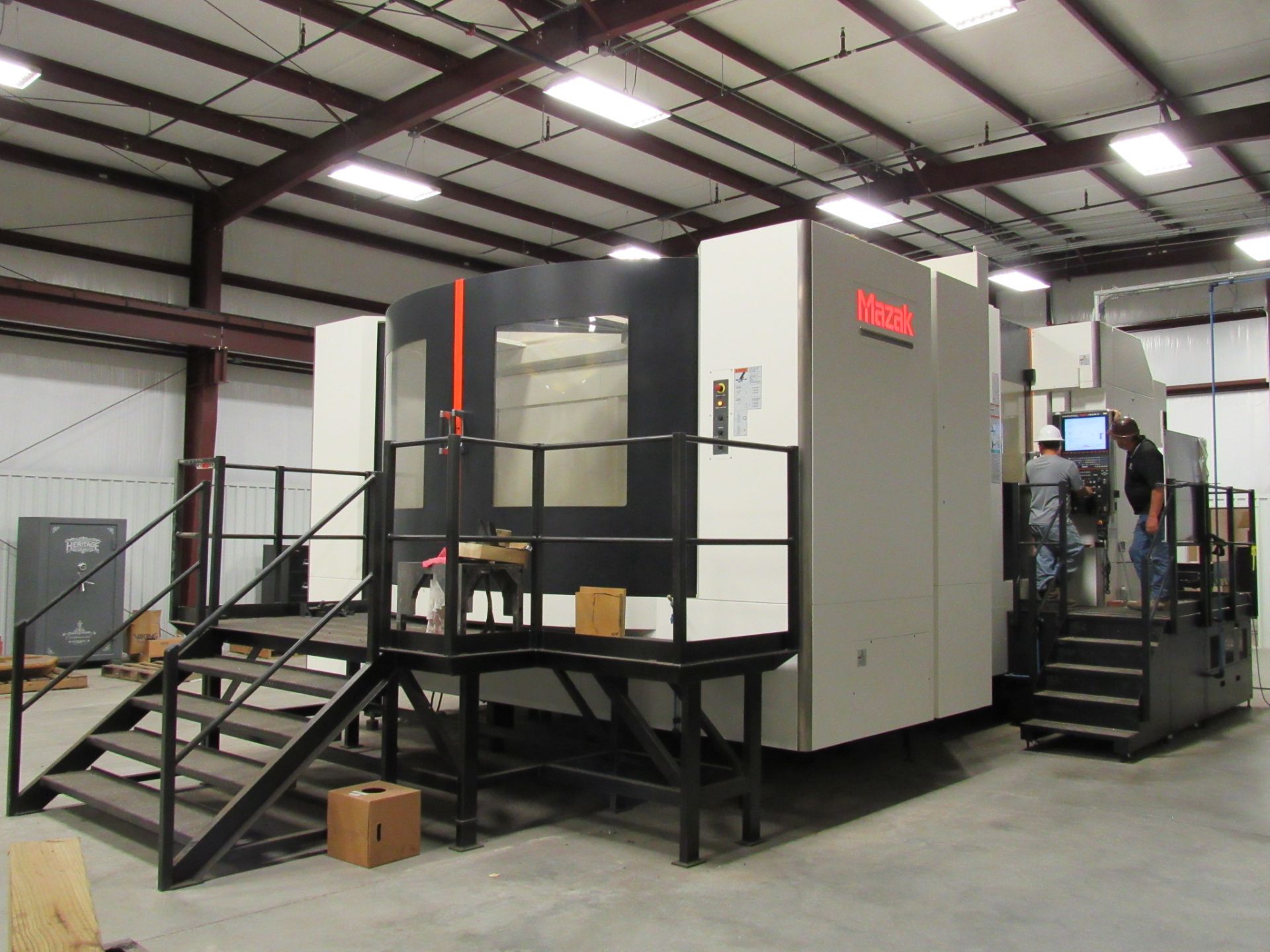 Mazak HCN 10800 4-Axis CNC Horizontal Machining Center with Dual 39.37 ...