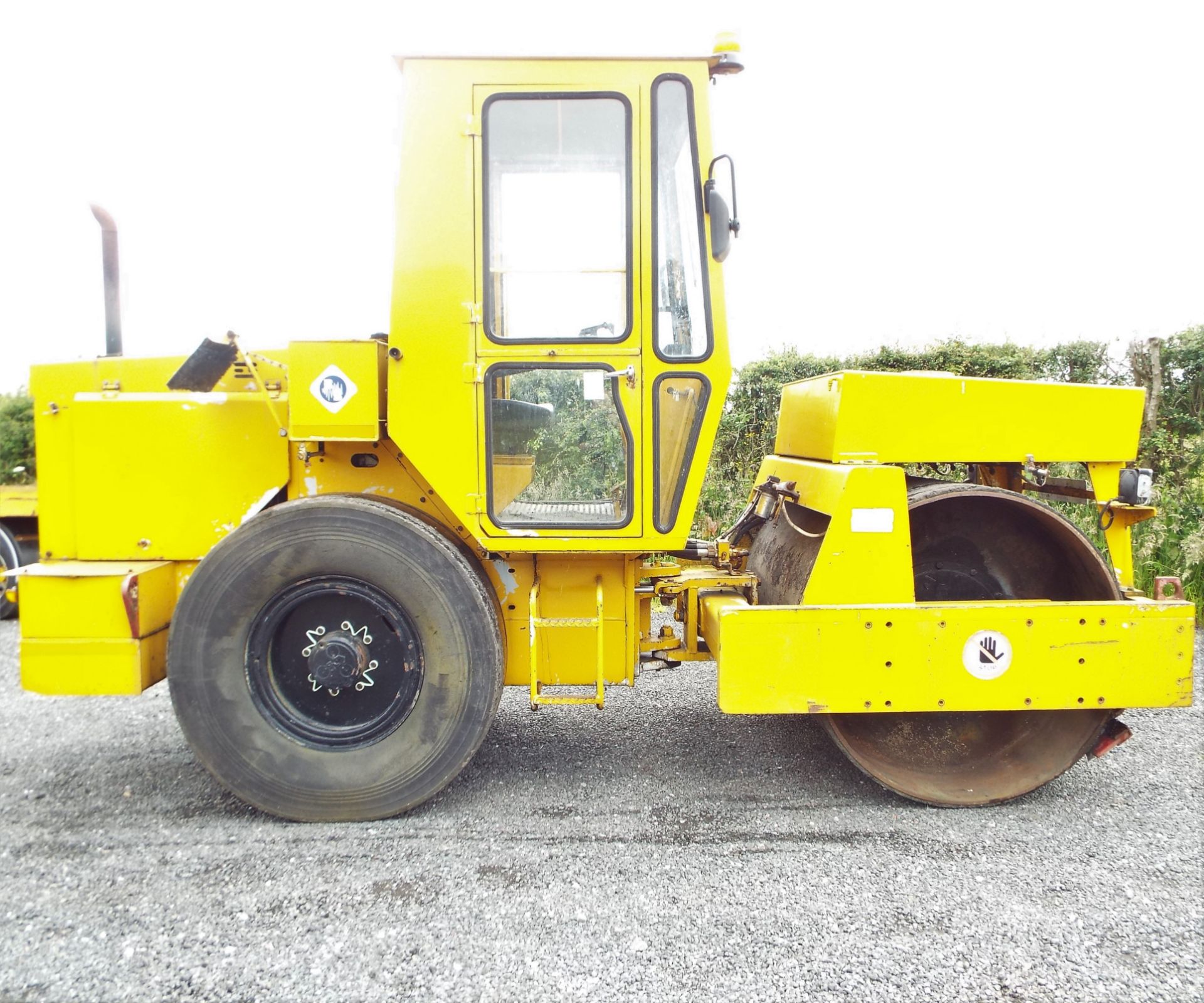 This lot is for a used Bitelli C80 Diesel Powered Single Drum Compactor ...