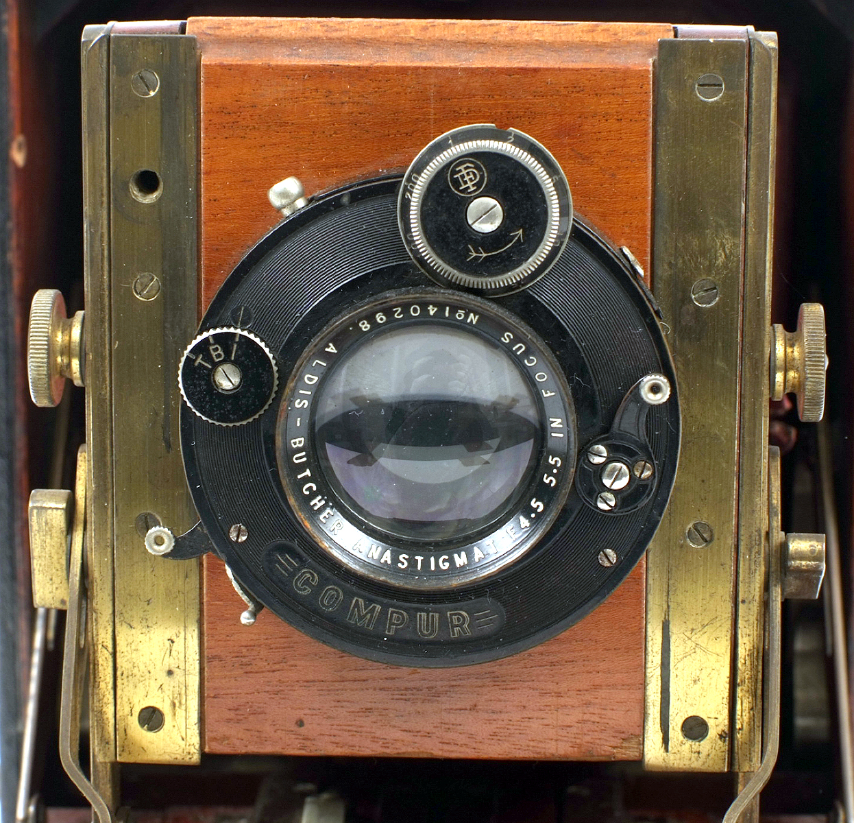 An Uncommon Gandolfi 'Universal' Quarter Plate Camera. Fitted with an ...