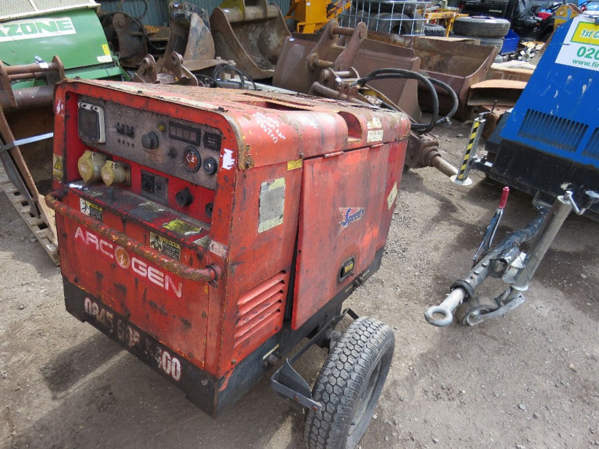 ARCGEN TOWED WELDER