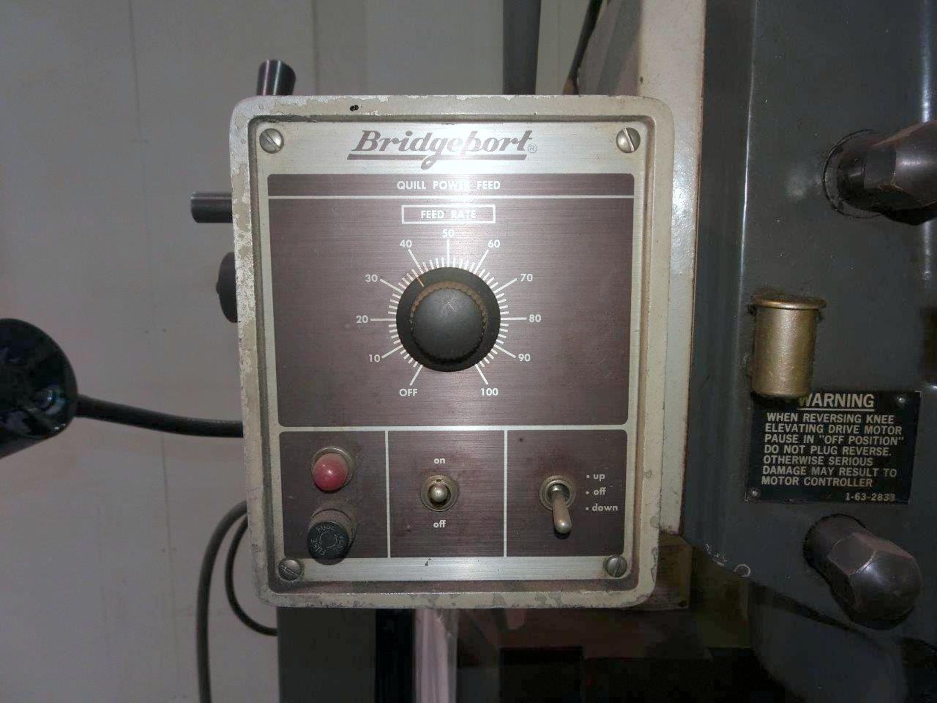 Bridgeport Series II Vertical Mill - 4HP - 480V/3PH 30amp with digital ...