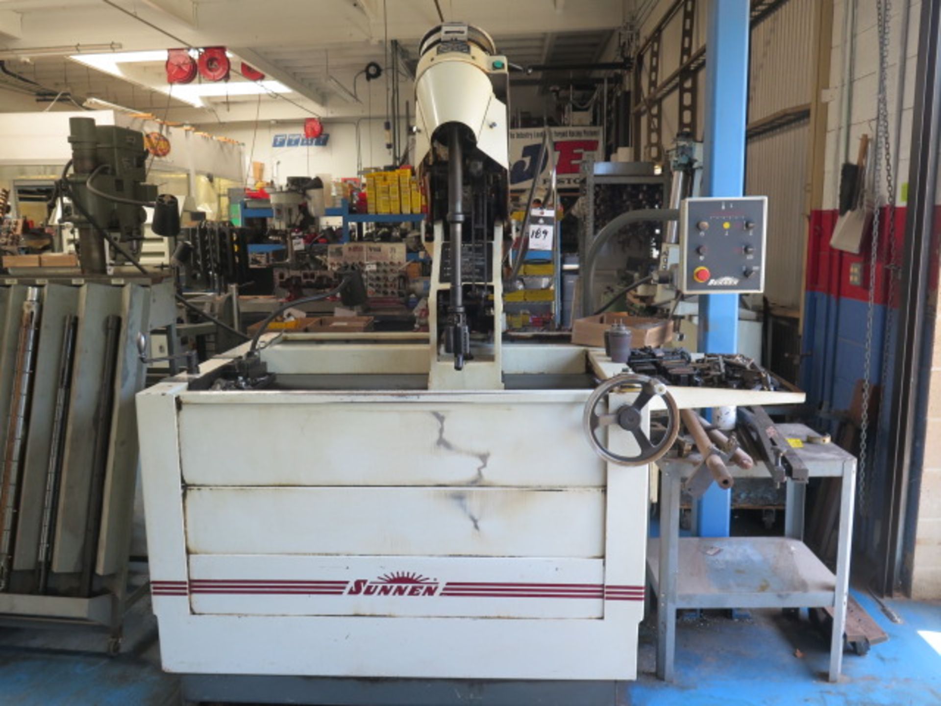 Sunnen “Cylinder King” mdl. CV-616-D Vertical Cylinder Honing Machine s ...