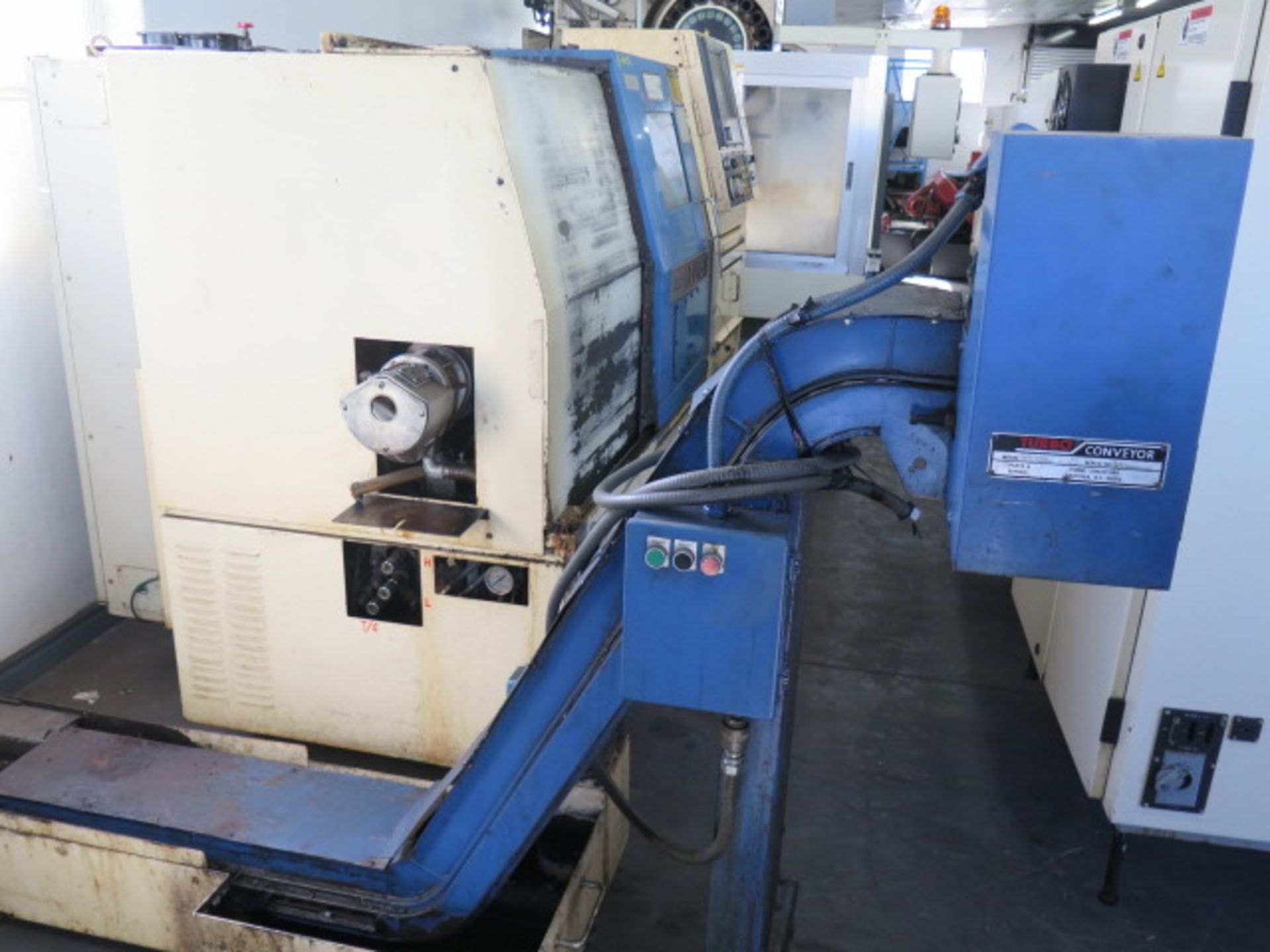 Ikegai TU15 CNC Turning Center s/n 51292V w/ Fanuc System 15-T Controls ...