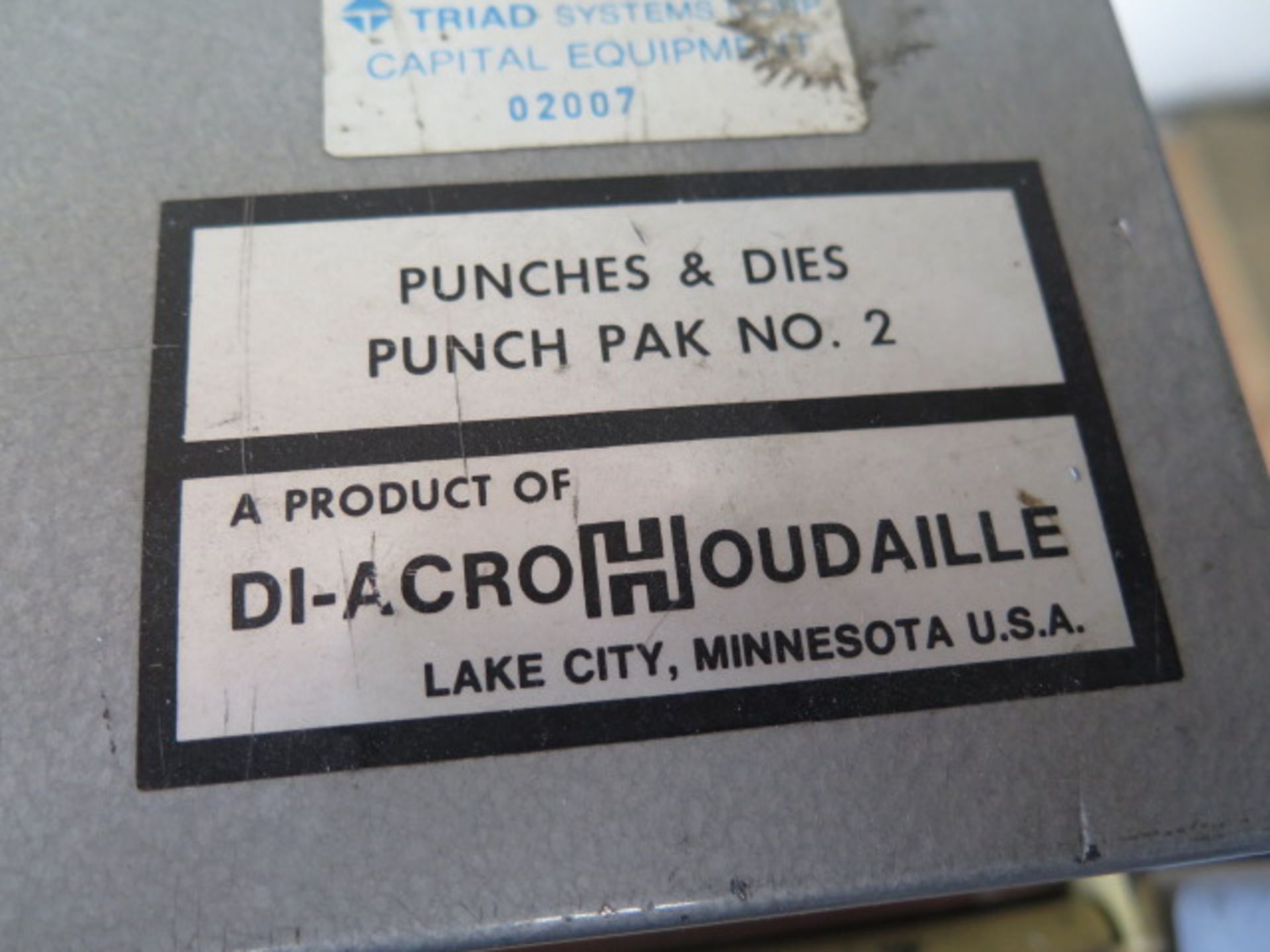 DiAcro Punch Pak No. 2 Punch and Die Set