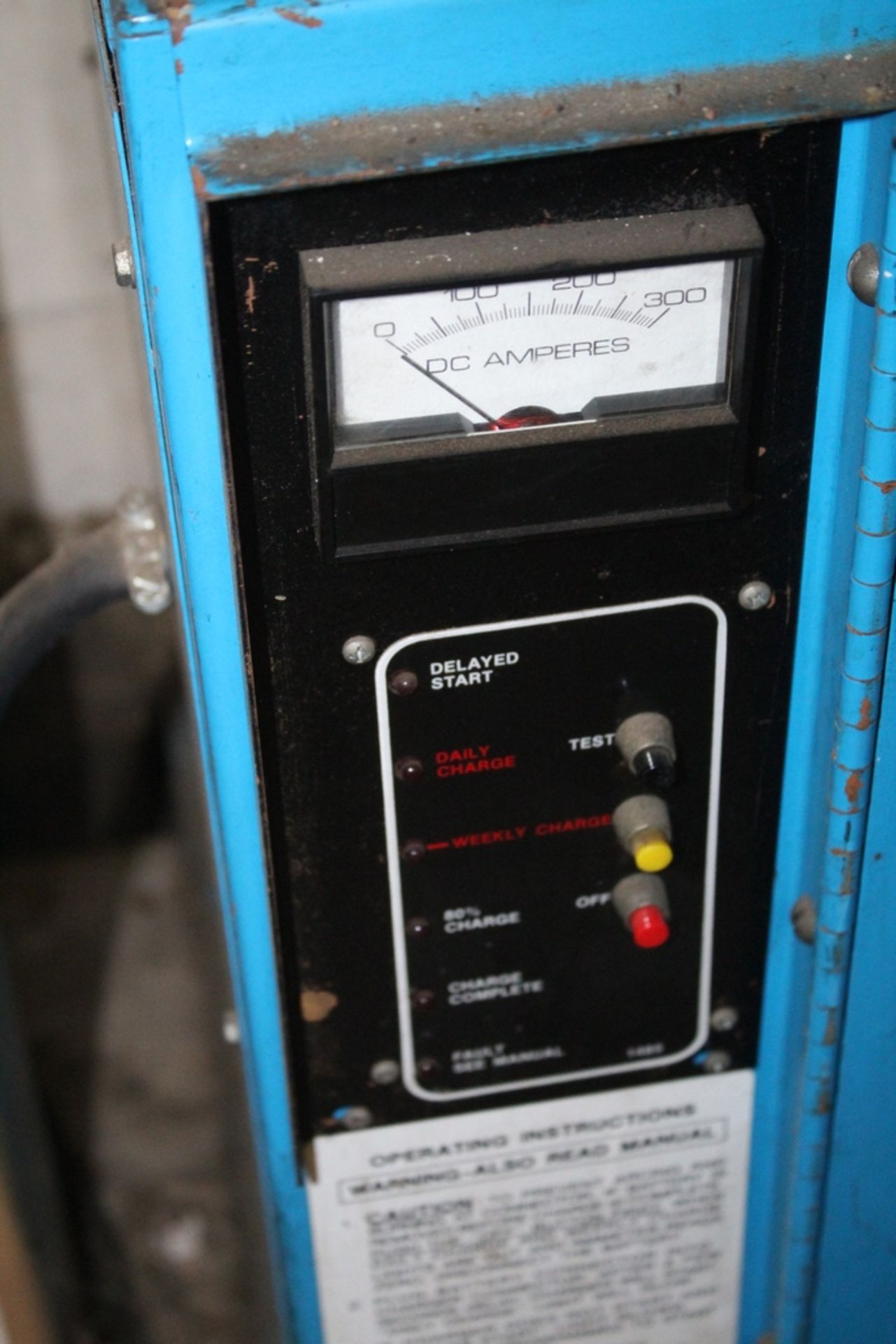 CLARK 2800 LB. MODEL TM15 ELECTRIC FORKLIFT TRUCK, S/N TM247-841-6846FB ...