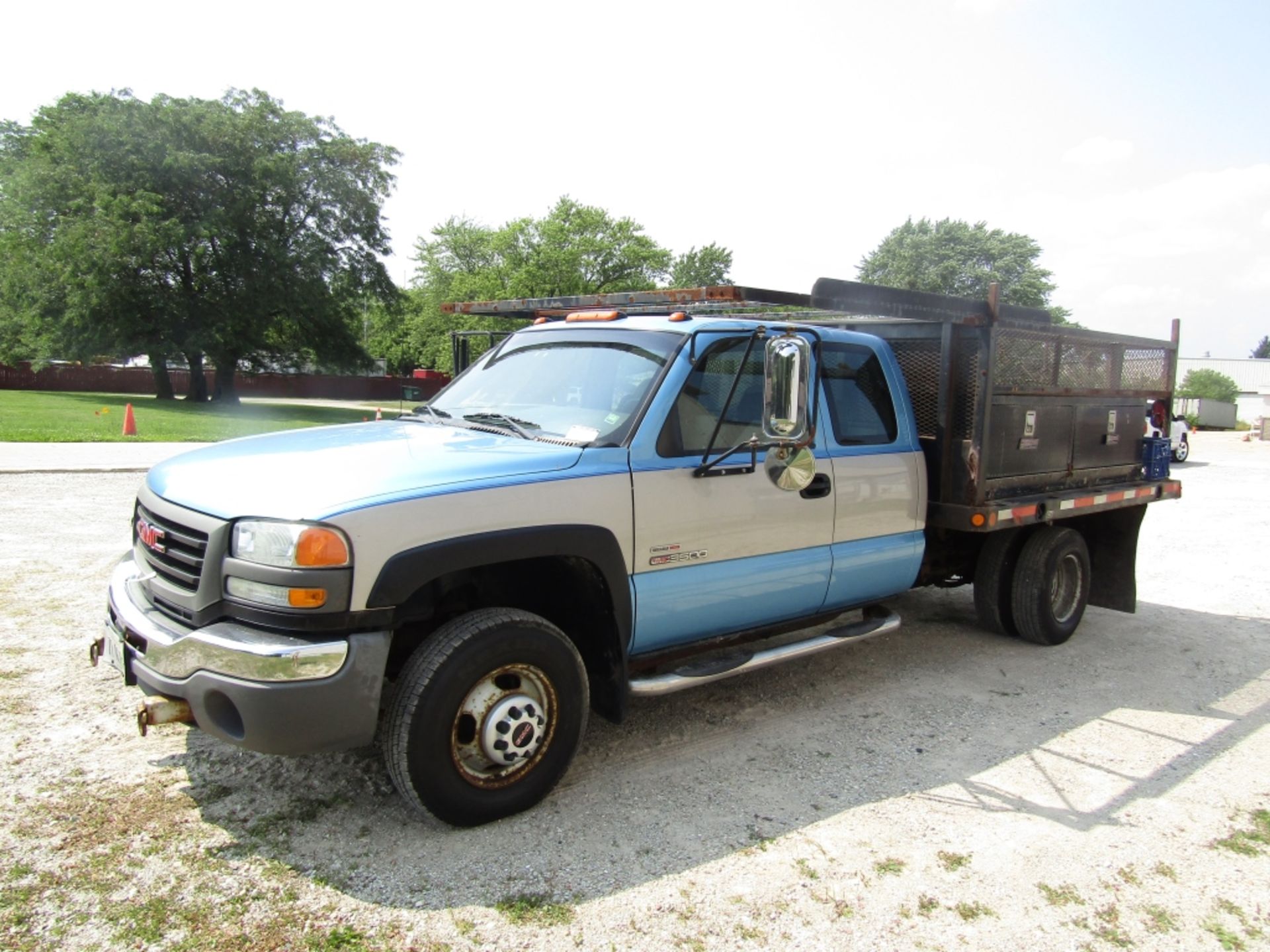 2004 GMC 3500 Duramax Crew Cab Utility Truck, Diesel Dually, VIN ...