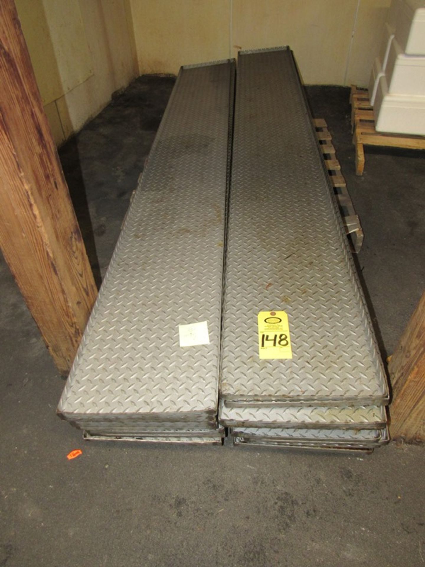 Lot of (19) Stainless Steel Runners, 14" W X 9' L (All Funds Must Be ...