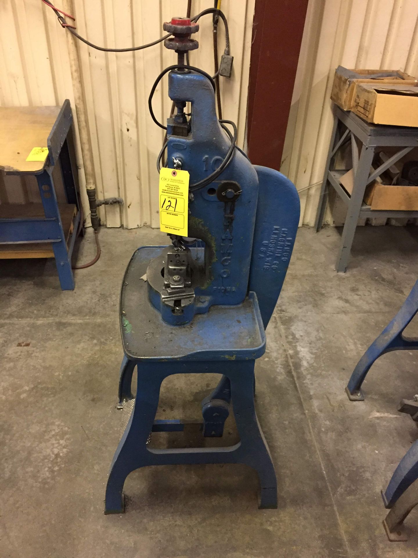 FAMCO NO. 10 FOOT/KICK PRESS