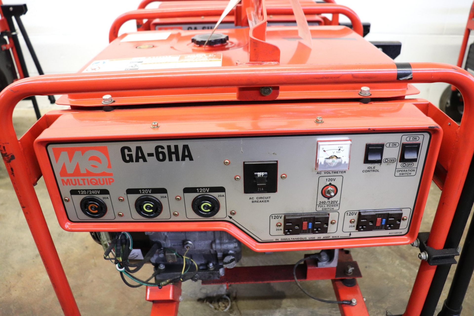 2- Multiquip GA-6HA 6000 watt generator All generators have not been ...