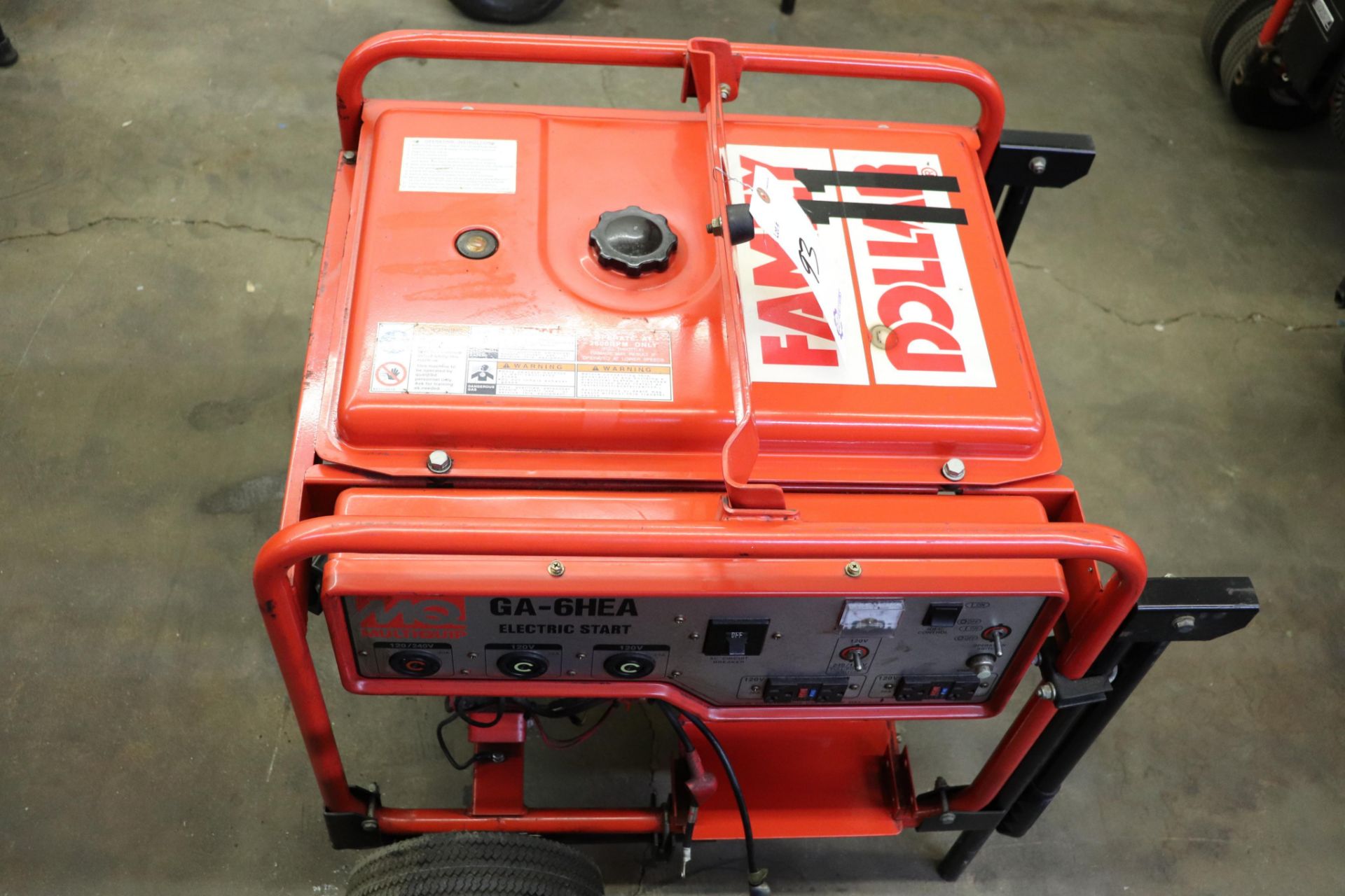 Multiquip GA-6HEA electric start 6000 watt generator All generators ...