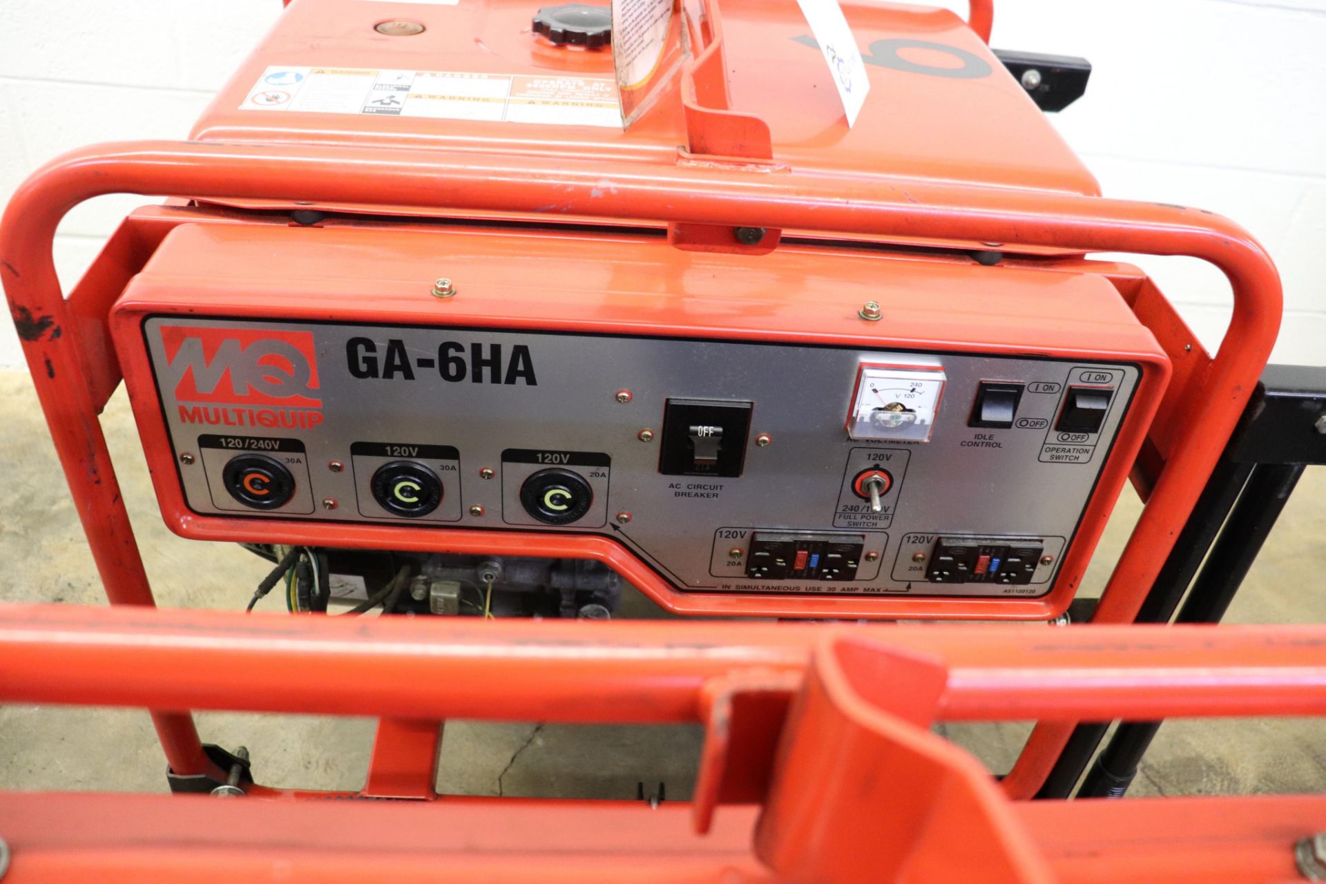2- Multiquip GA-6HA 6000 watt generator All generators have not been ...
