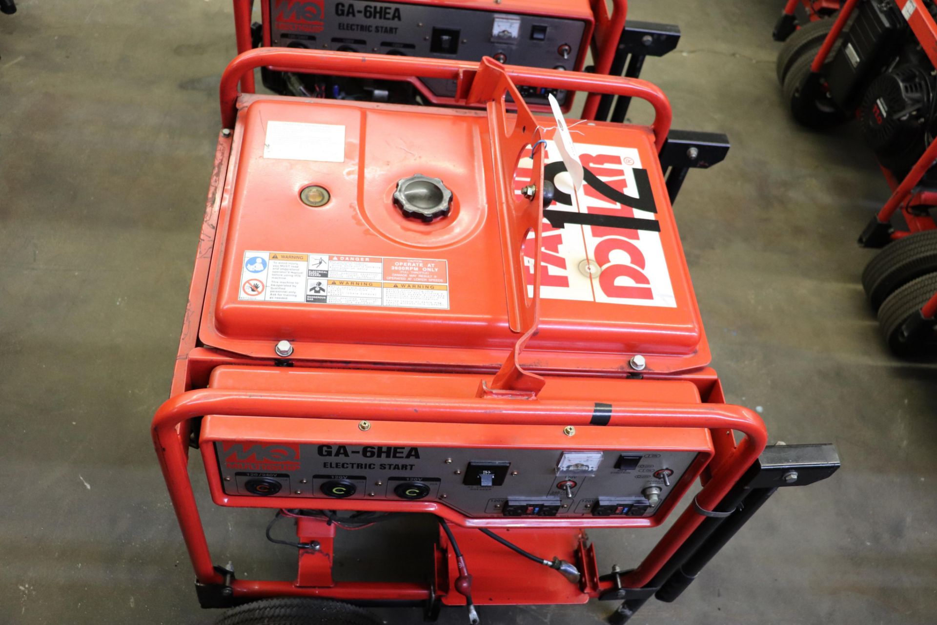 Multiquip GA-6HEA electric start 6000 watt generator All generators ...