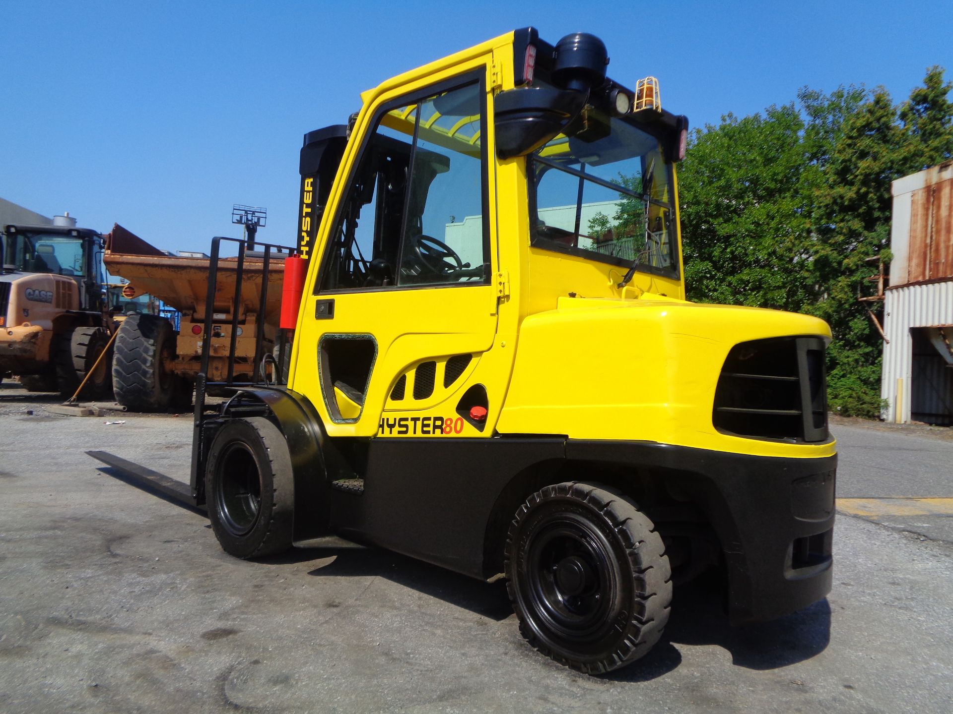 Make: Hyster Model: H80FT SN: S005V02641L Enclosed Cab Lift Capacity ...
