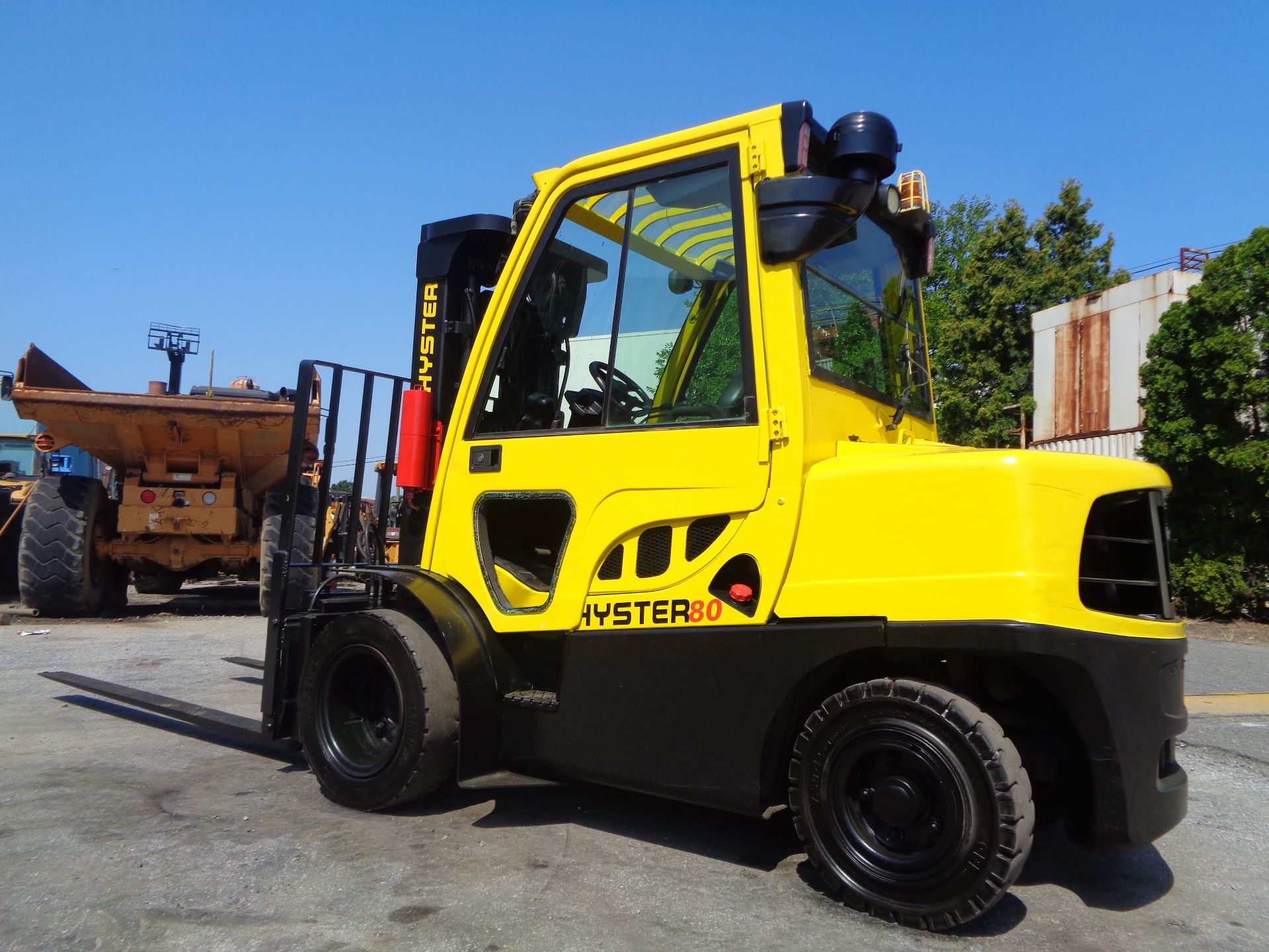 Make: Hyster Model: H80FT SN: S005V02641L Enclosed Cab Lift Capacity ...