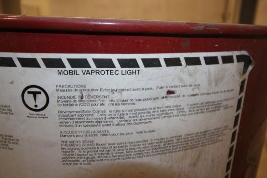 NEW 45 GAL DRUM MOBIL HYDRAULIC OIL VAPROTEC LIGHT