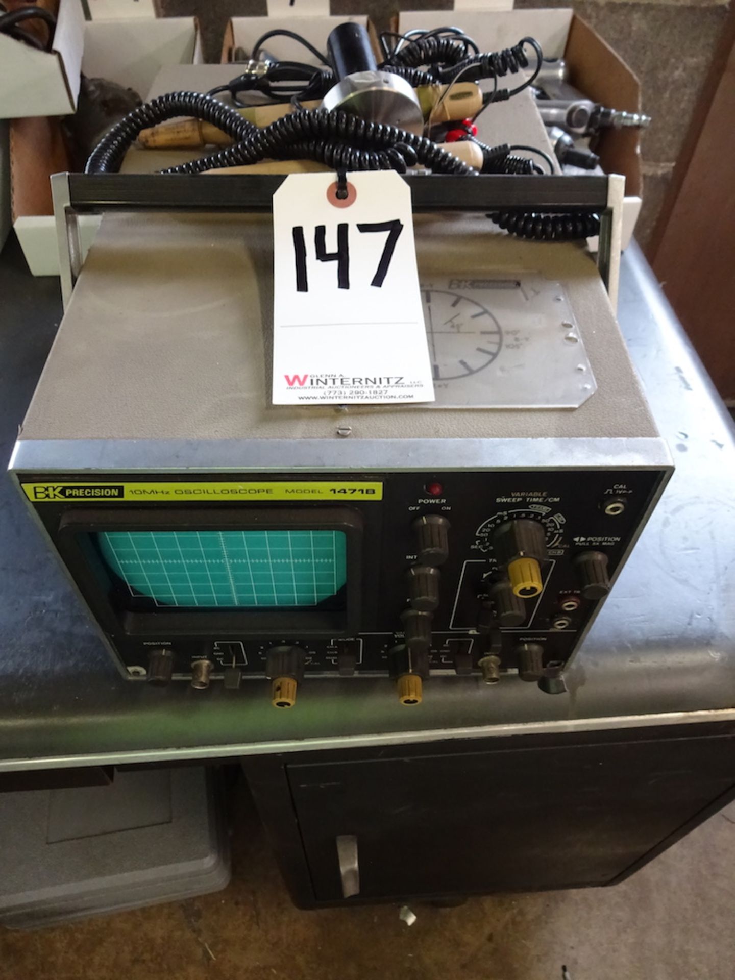 B&K PRECISION MODEL 1471B OSCILLOSCOPE