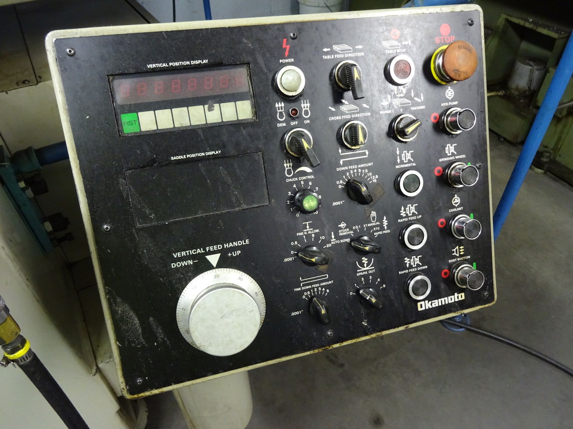 Okamoto 16 in. x 32 in. Model ACC-16-32DX Hydraulic Surface Grinder, S ...