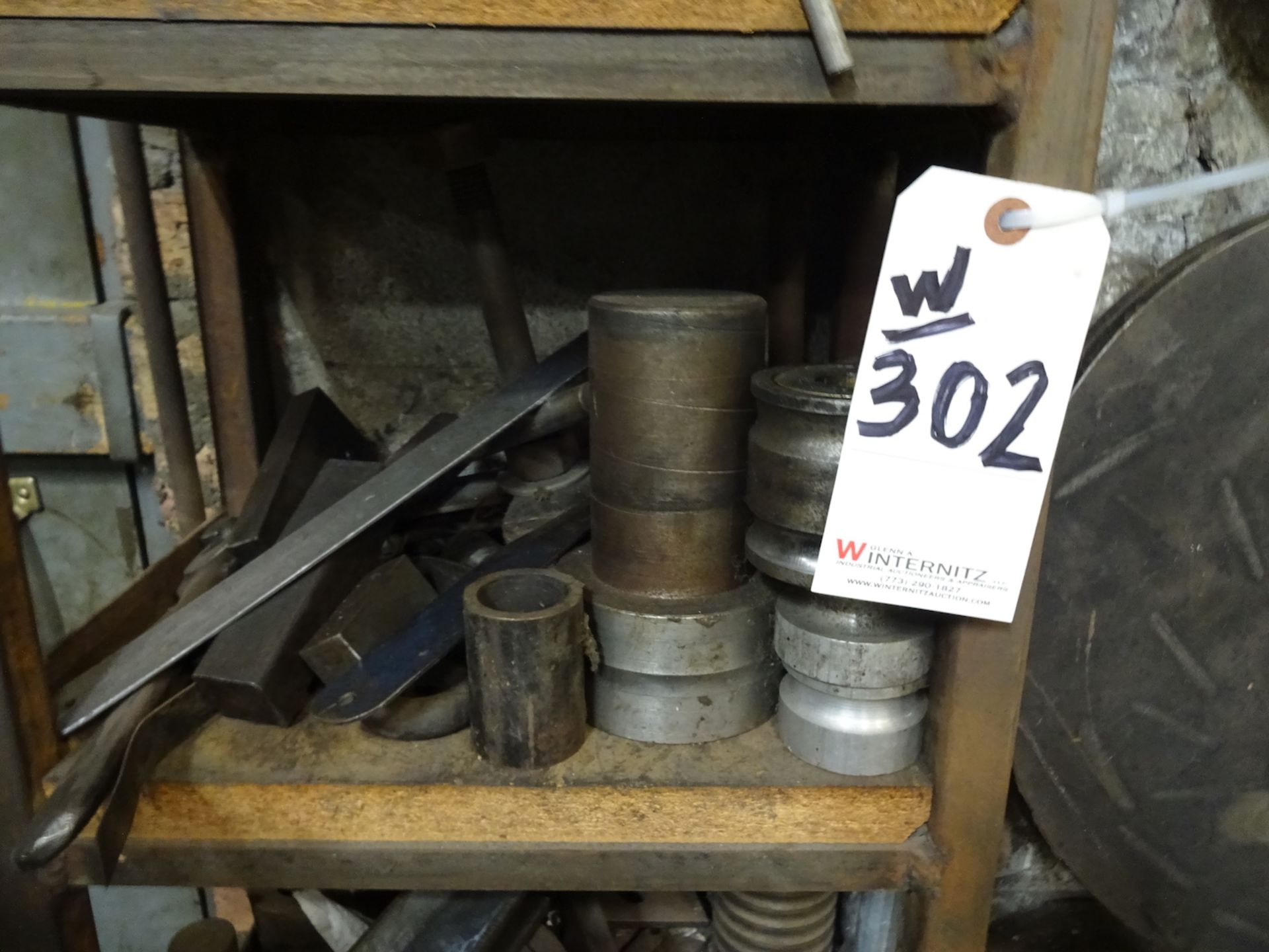 Pedrick Model A7 Electric Bender, S/N 602, with Assorted Tooling ...