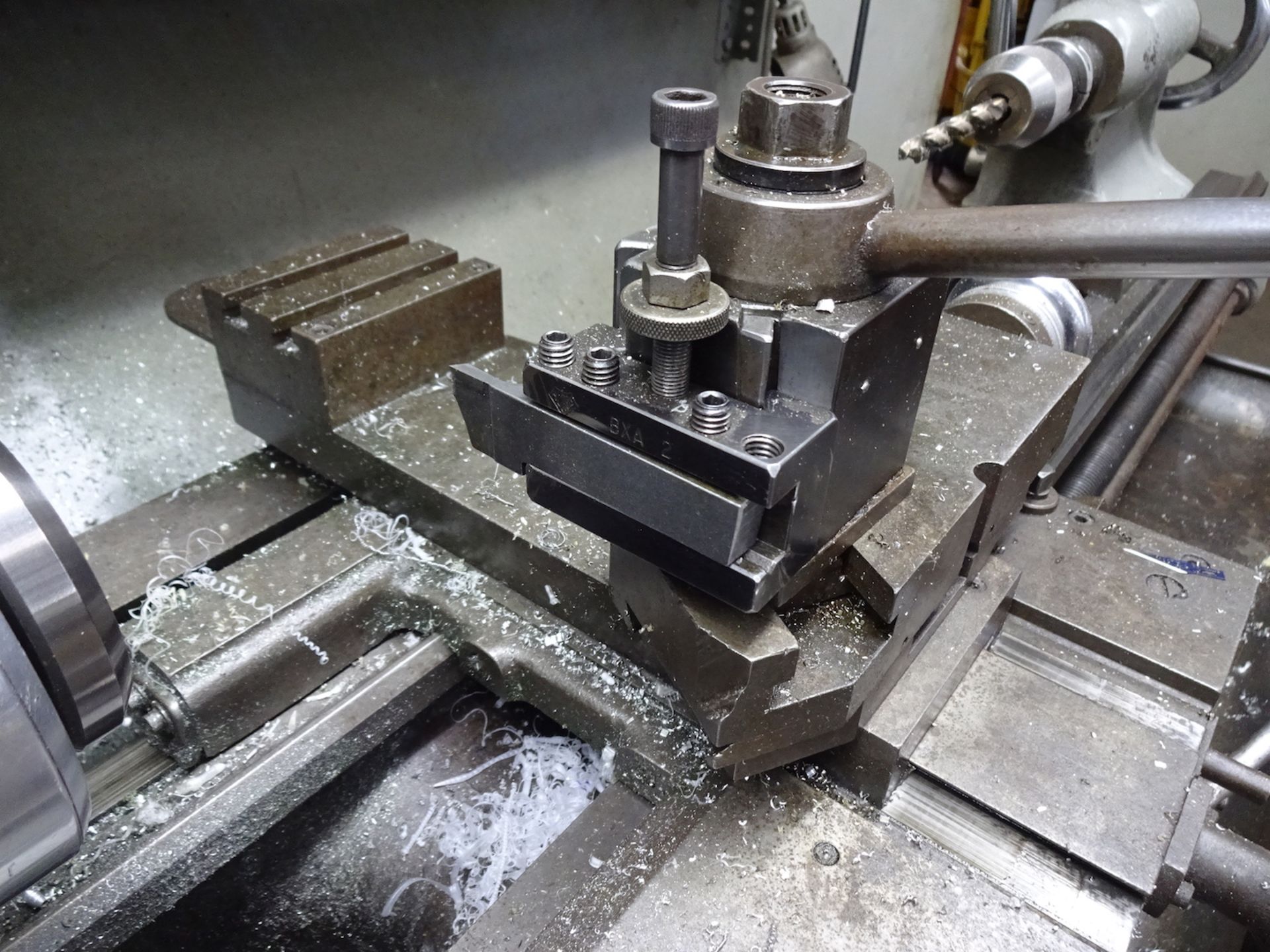 Clausing Colchester 13 in. x 36 in. Model 13 Lathe, S/N 83 58882, 8 in ...