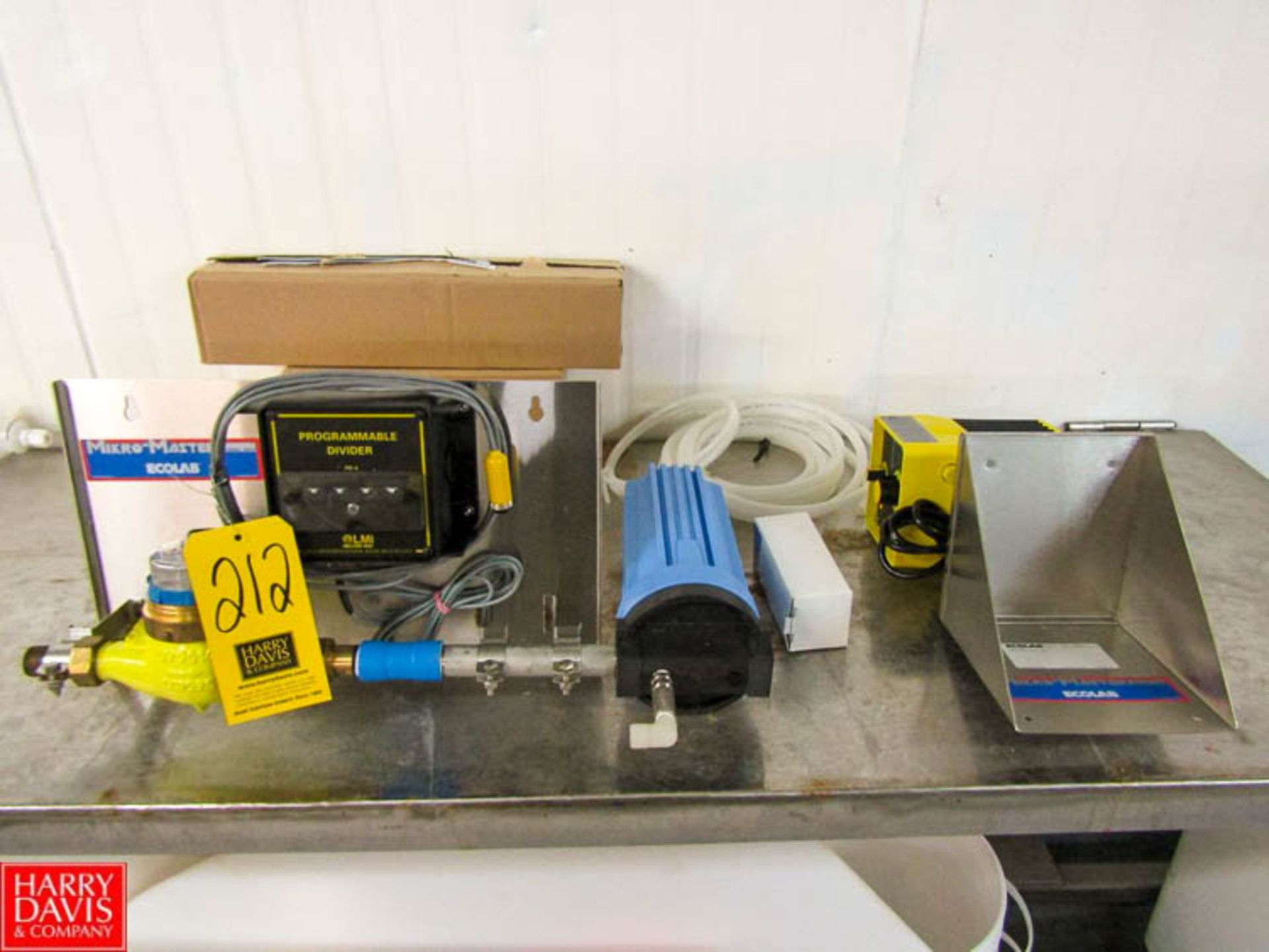 { Group of lots: 211, 212 } Ecolab Cleaning System Model Mikro-Master ...