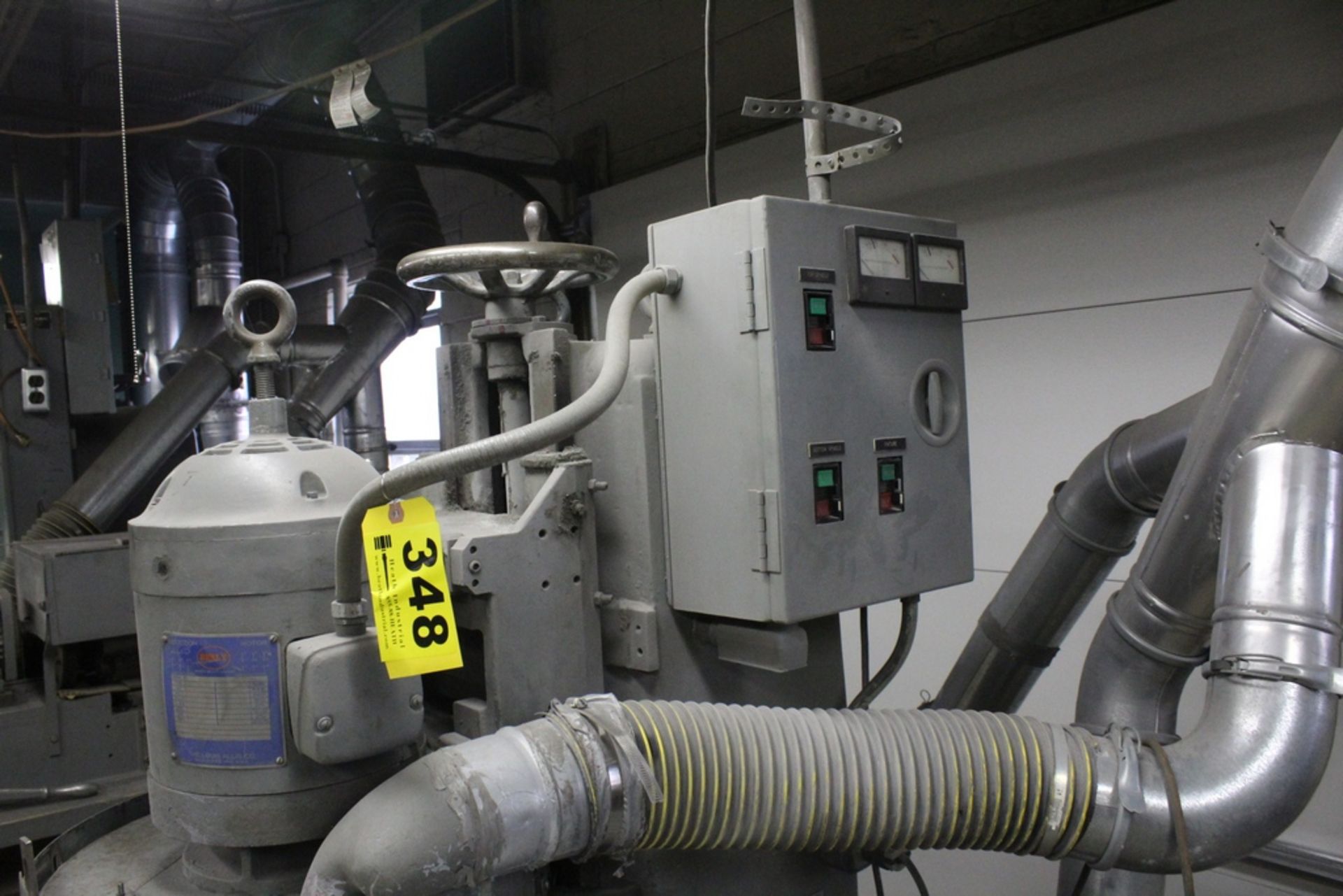 BESLY MODEL 905 SINGLE HEAD VERTICAL SPRING GRINDERS, S/N 905-18-370, 5 ...