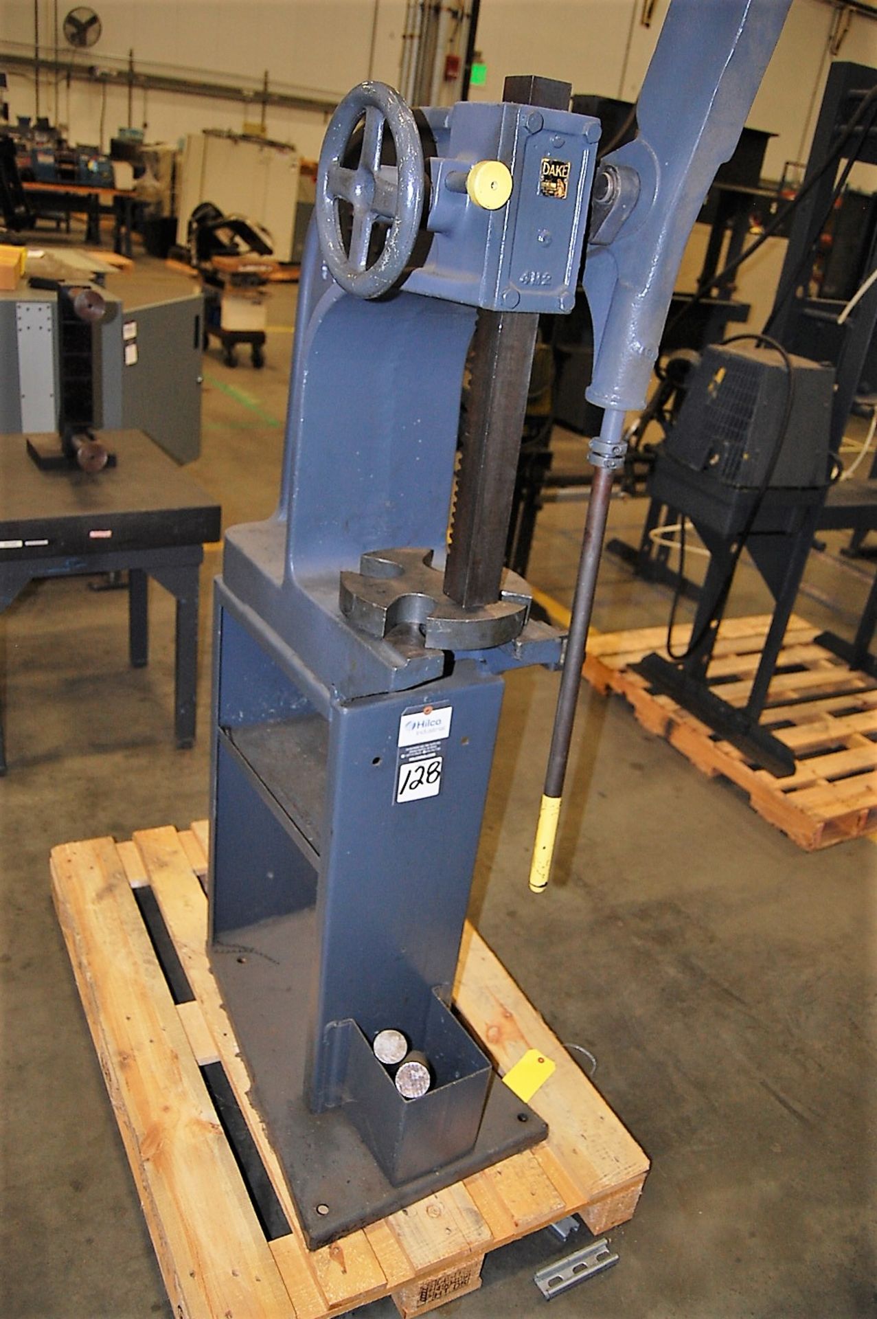 Dake Model 3A 5 Ton Arbor Press, Steel Base