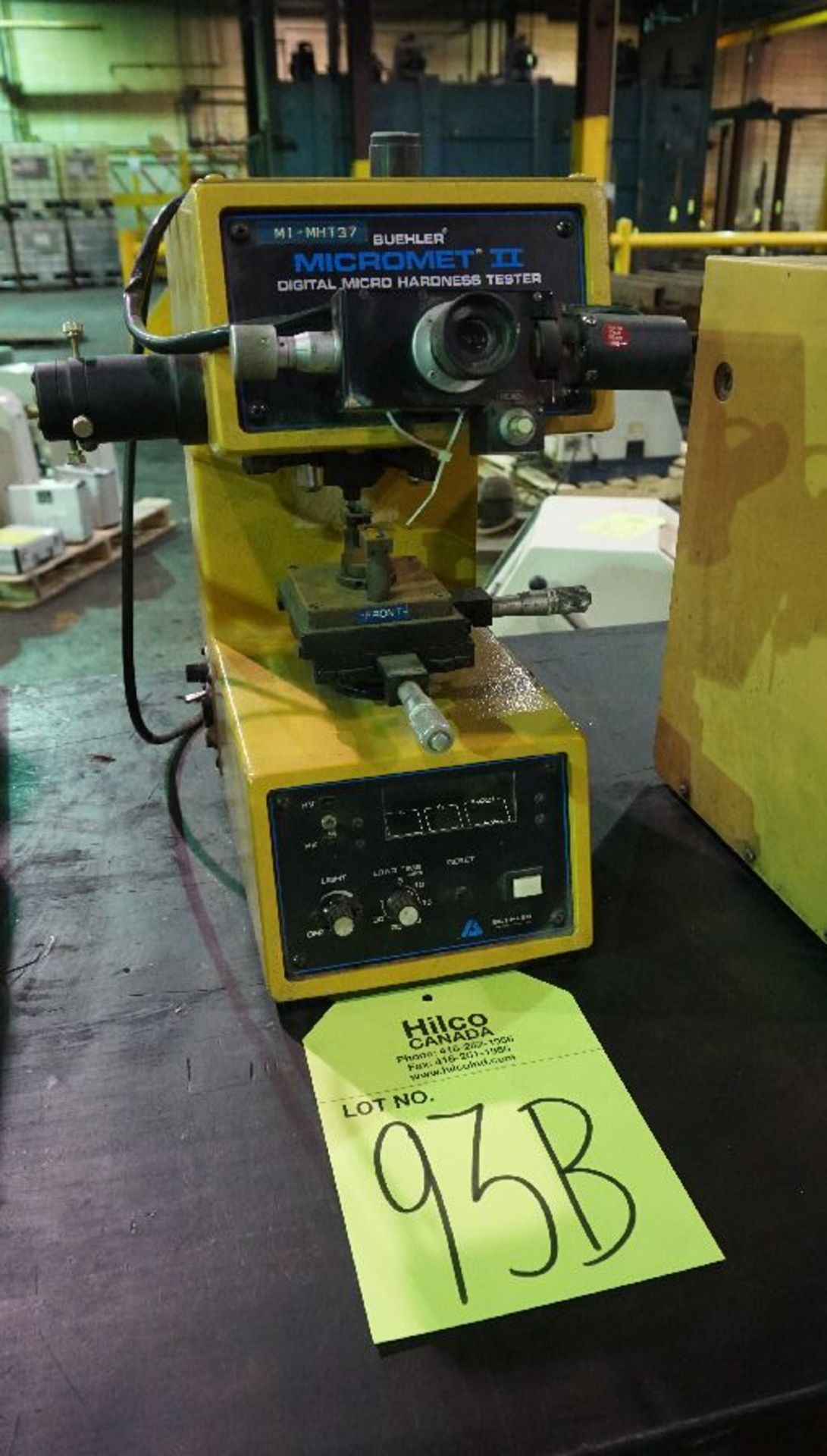 Buehler Model 1600-8000 MicroMet 2, Serial Number: B-058280 , Digital ...