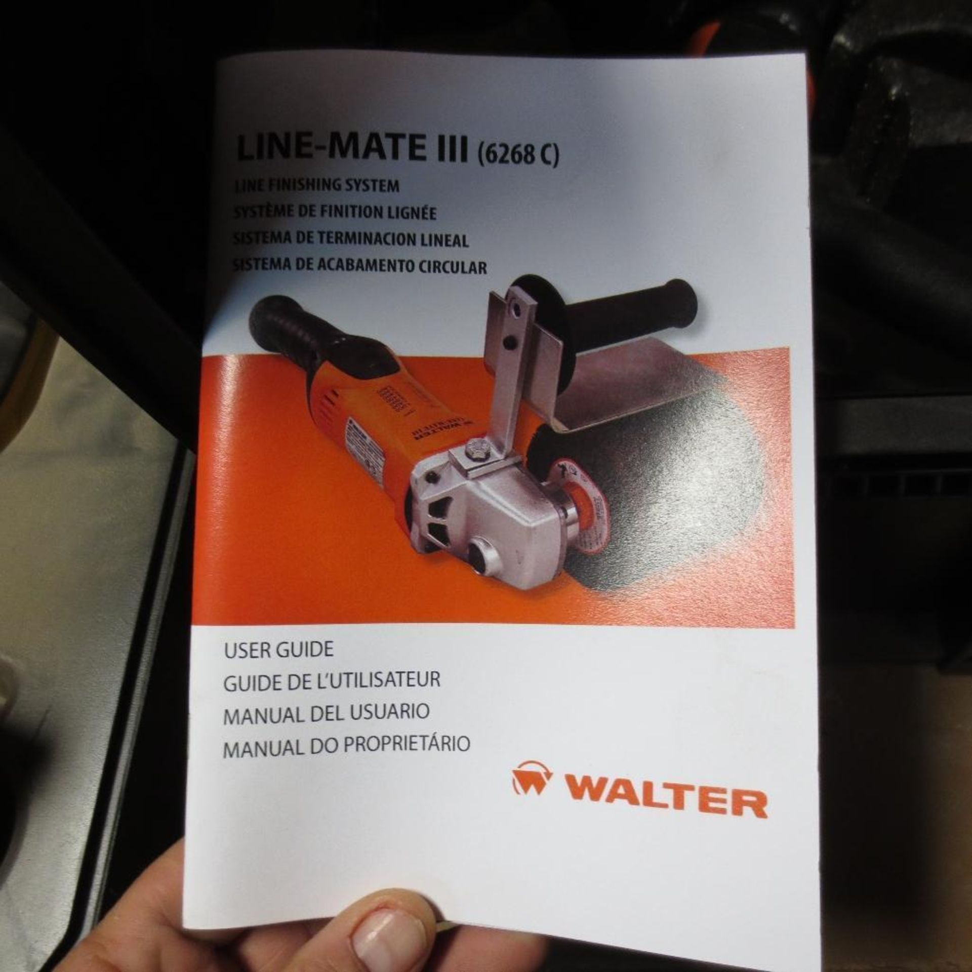 Walter Line-Mate 3, 6268C Line Finishing System