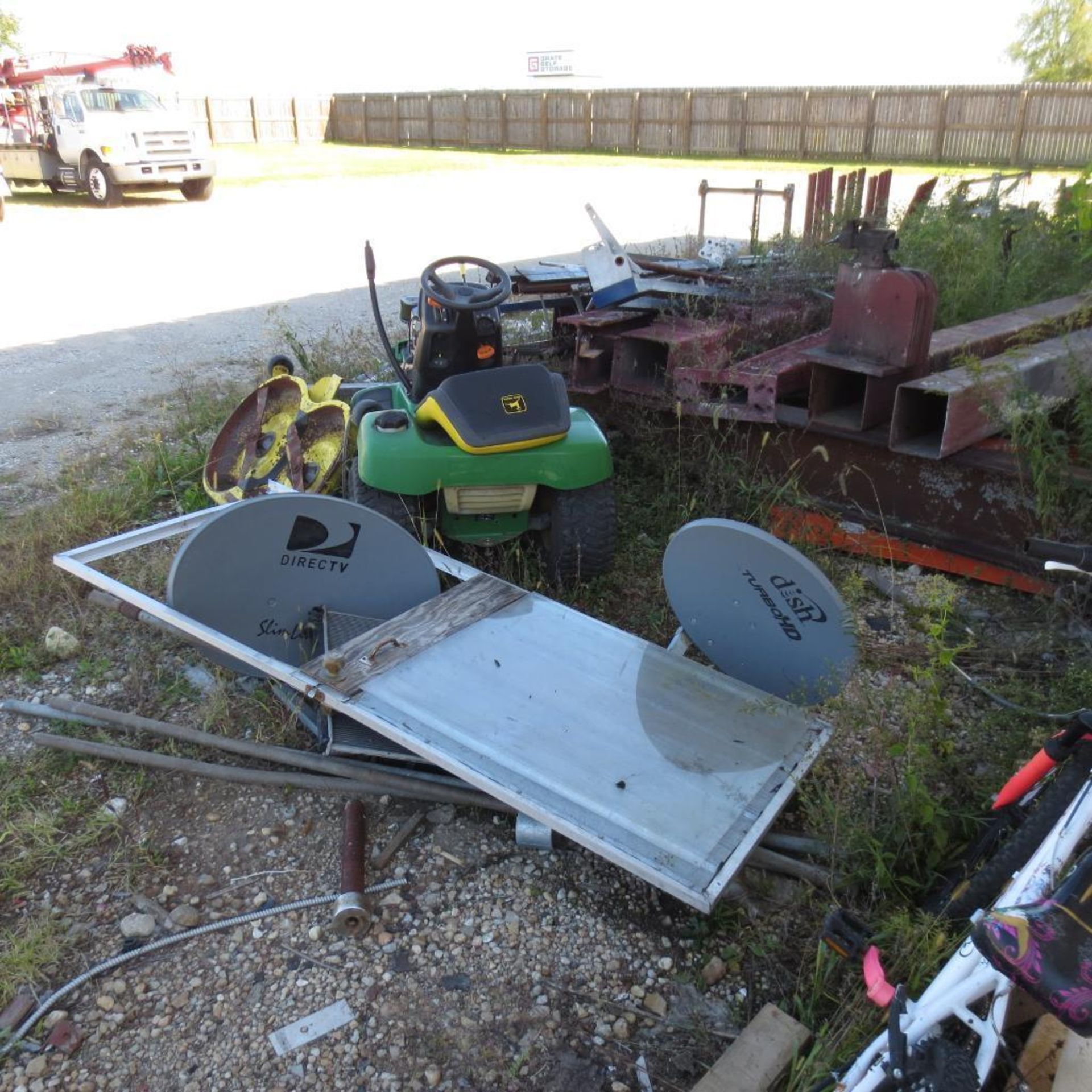 Scrap Metal in Yard
