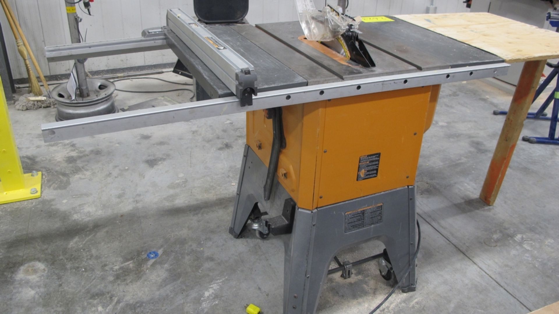 LOT OF 10" RIDGID TABLE SAW, R4512 (400 SOUTH GATE DRIVE GUELPH)