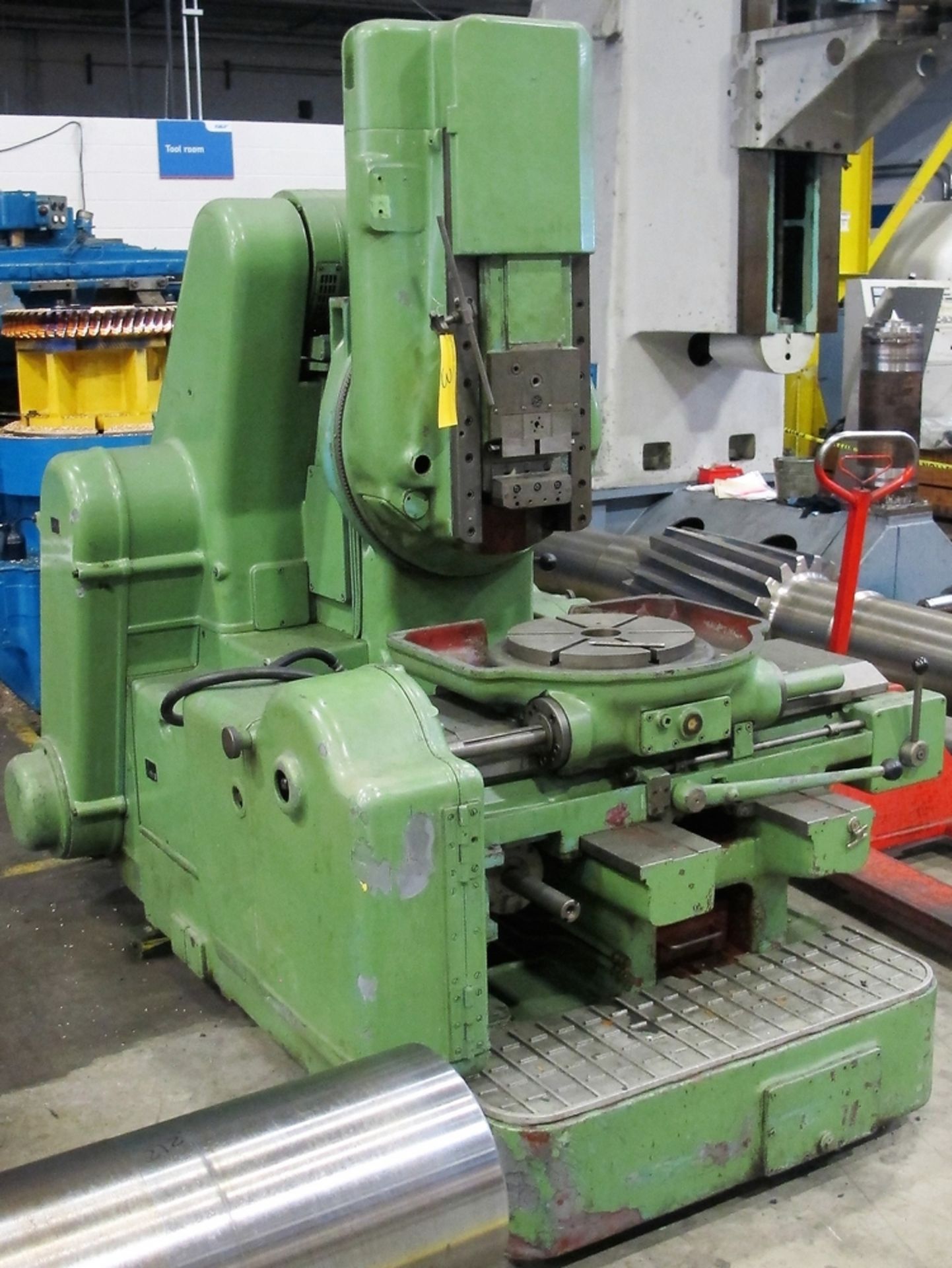 MAAG 45 VERTICAL GEAR SHAPER, S/N 42584, 14" TABLE