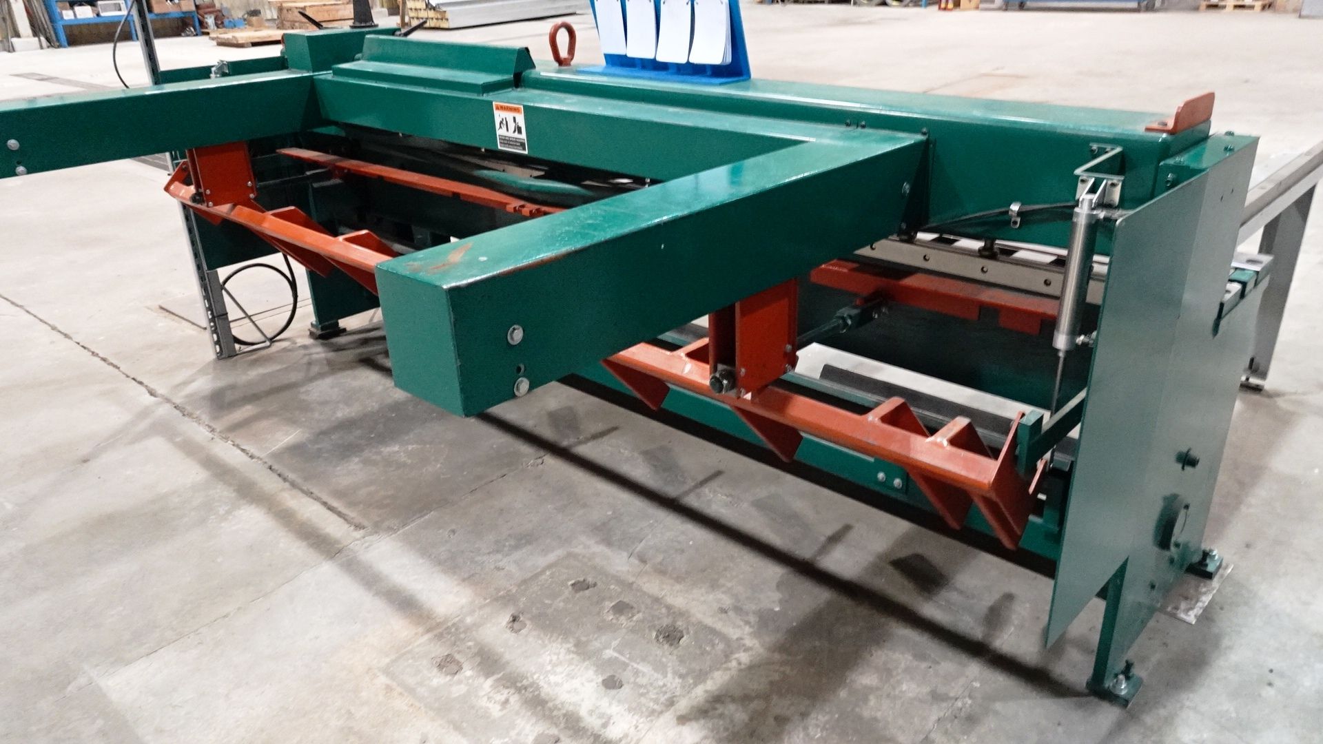 Tennsmith Model LMX1014 Metal Cutting Shear, 10' Long Bed, 14 Gauge ...
