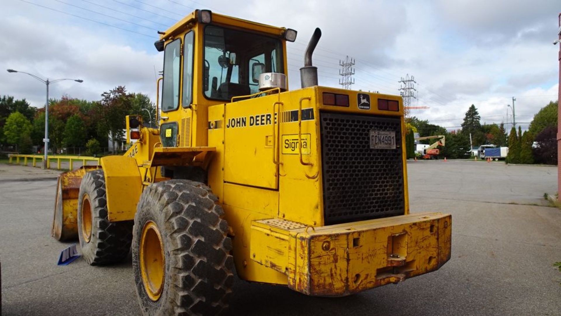 JOHN DEERE 544E WHEEL LOADER, QUICK CHANGE SYSTEM, GENERAL PURPOSE ...